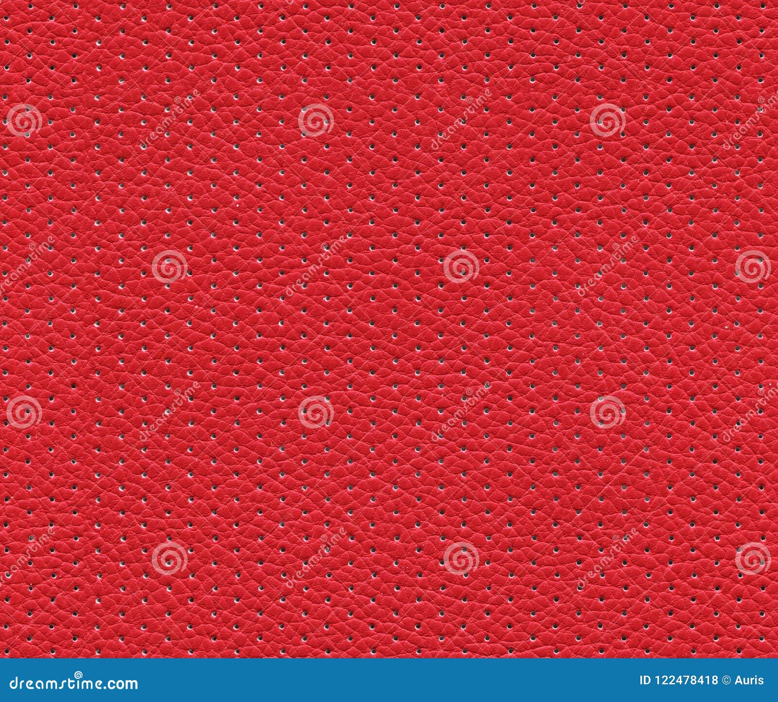 Seamless Red Perforated Leather Texture Stock Photo - Image of seamless ...