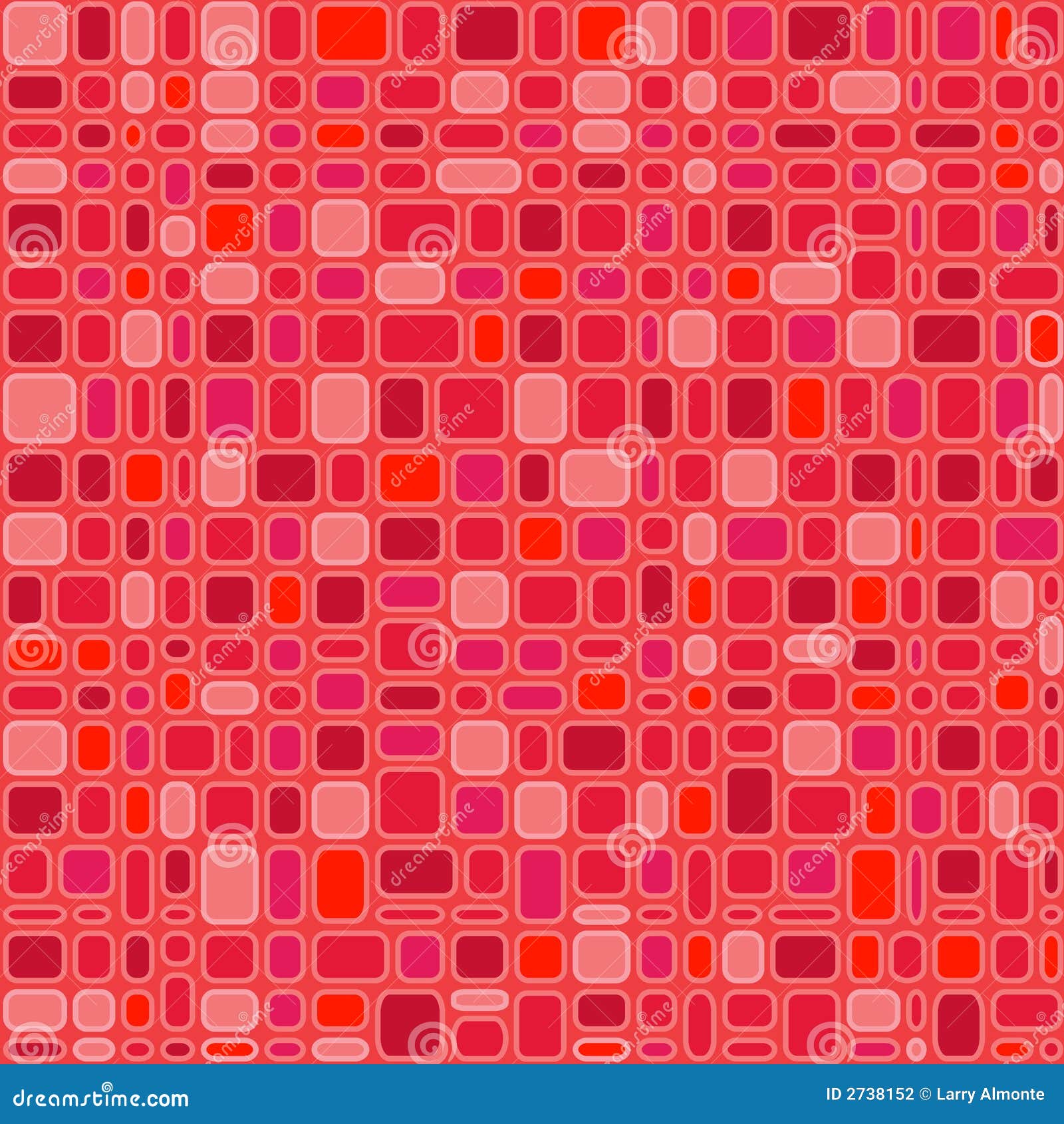 Seamless Red Squares stock vector. Illustration of graphic - 2738152