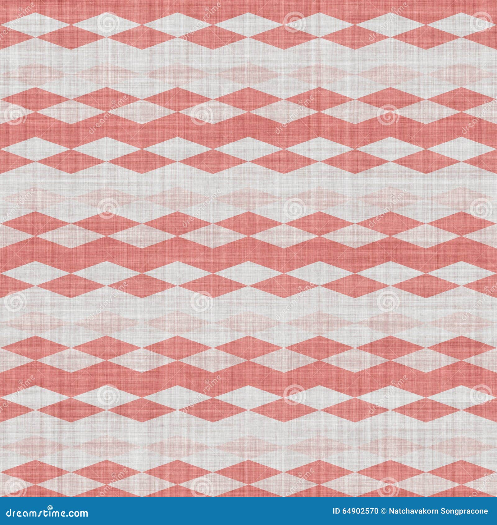 Seamless Red and White Geometric Texture Stock Illustration ...