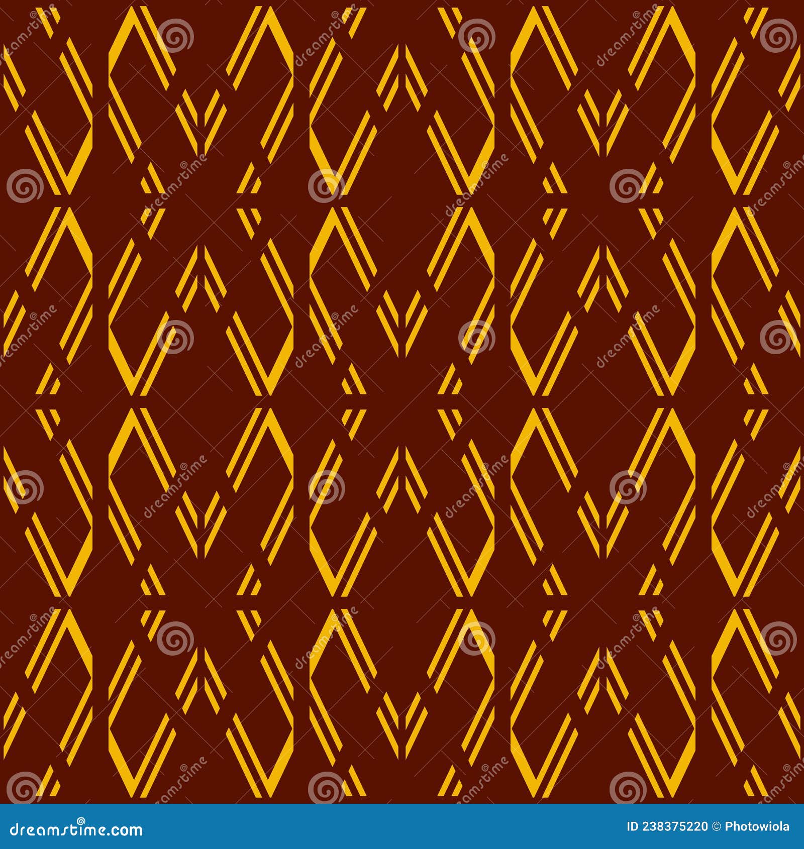 Seamless Red-yellow Pattern for Materials, Wallpapers, for Use in ...