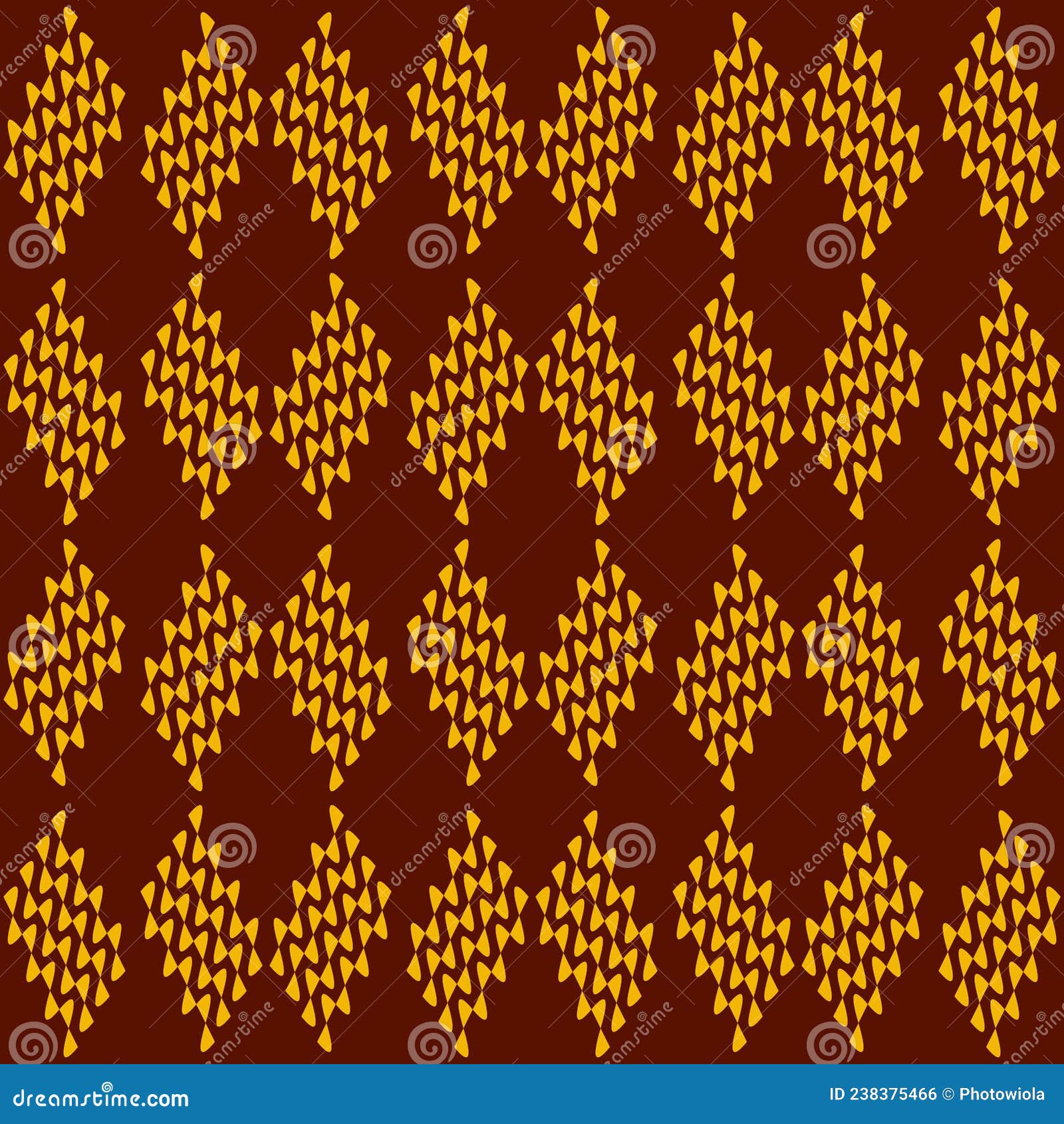 Seamless Red-yellow Pattern for Materials, Wallpapers, for Use in ...