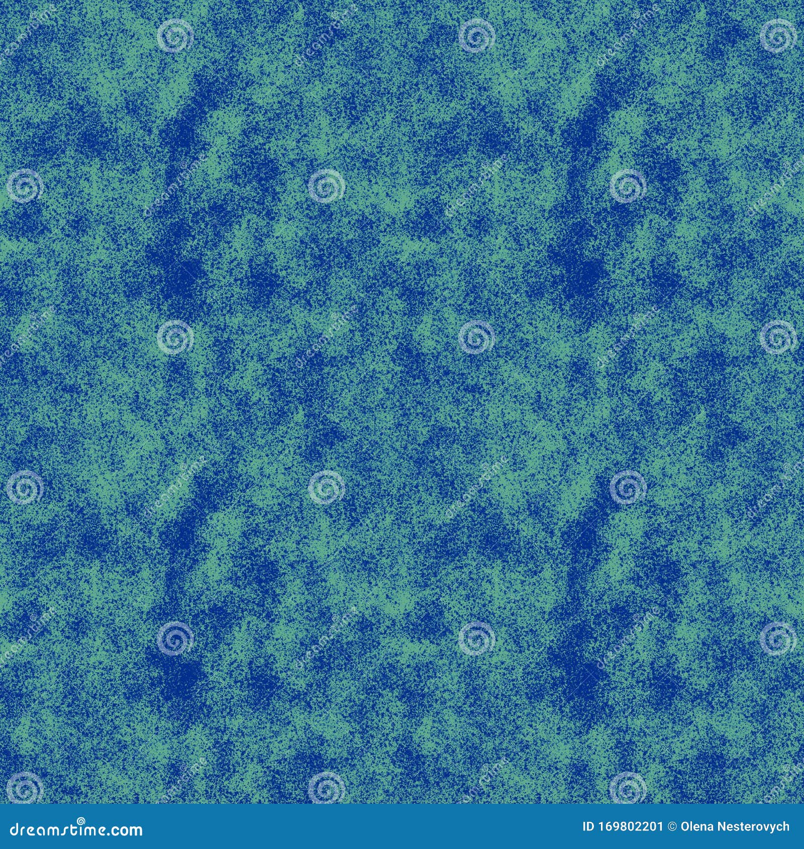 Seamless Repeat Ink Splatter Texture in Turquoise and Blue.Watercolor ...