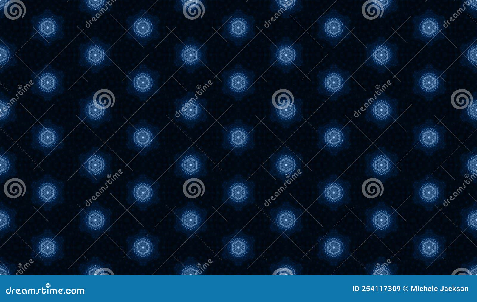 Light and Dark Blue Contrasting Seamless Repeat Pattern Illustration ...