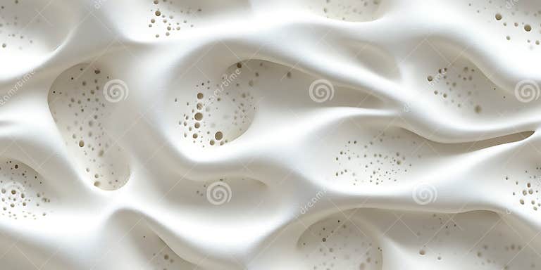 Seamless Repeat Pattern Featuring Soft White Texture with Subtle Bubble ...