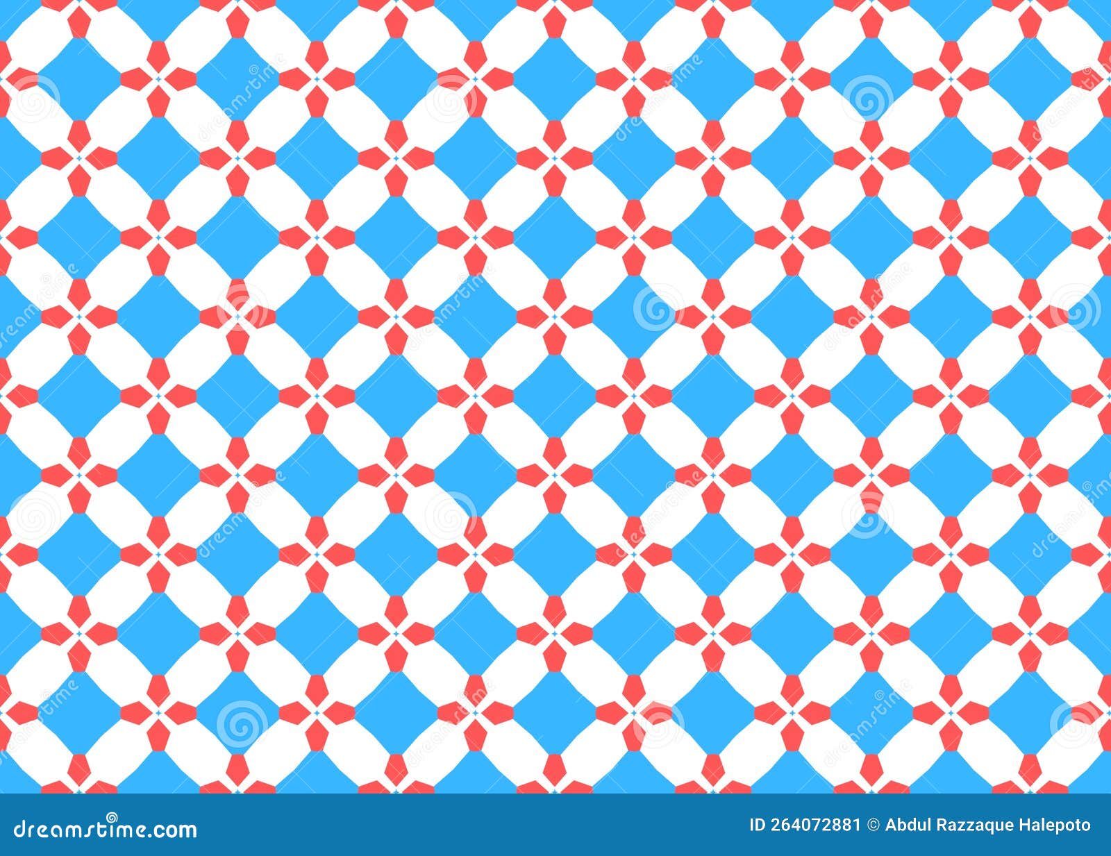 Seamless Repeat Pattern. Retro Style Stock Illustration - Illustration ...