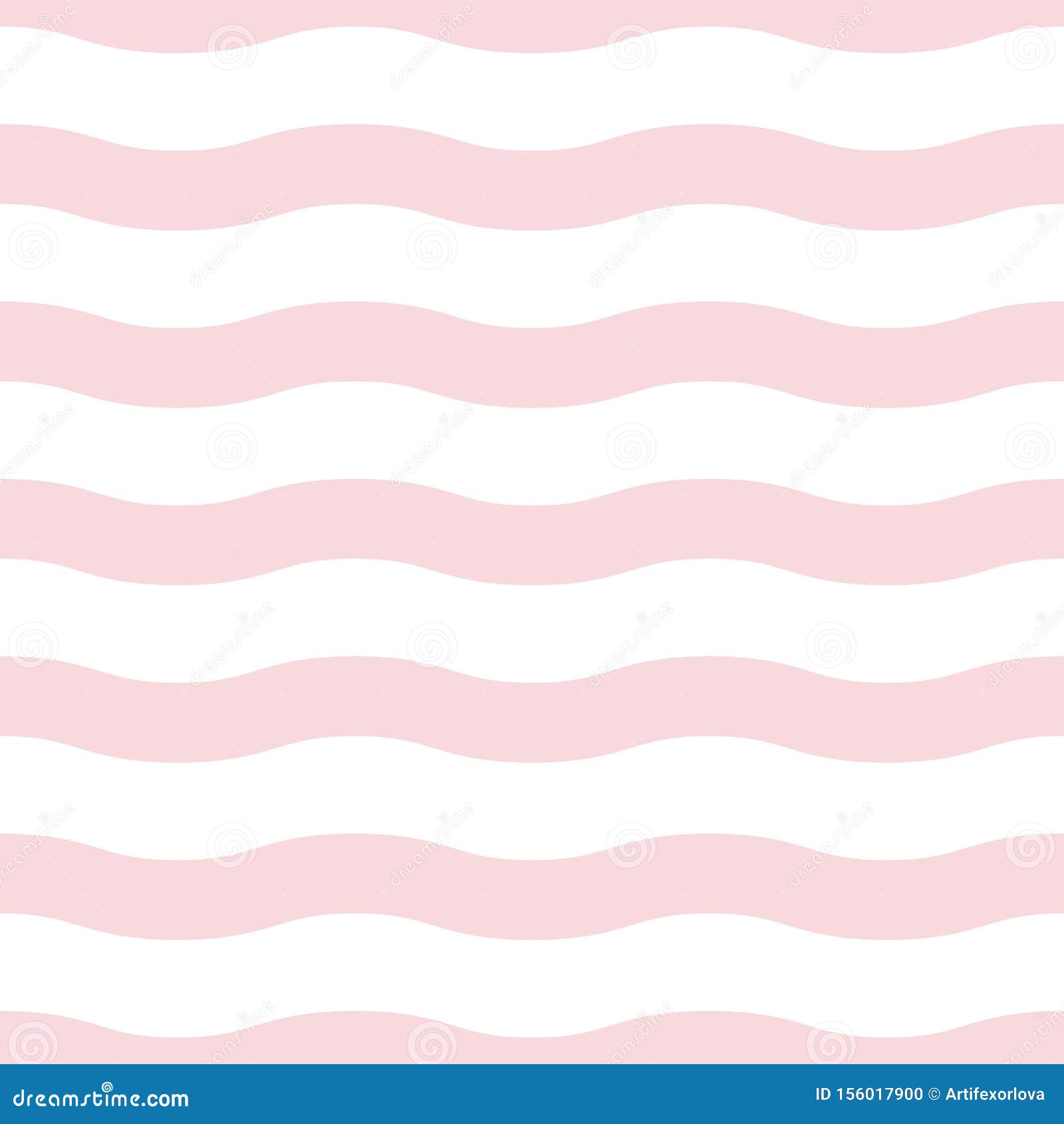 Seamless Repeat Striped Pink Waves Pattern. Retro Pastel Pattern Stock ...