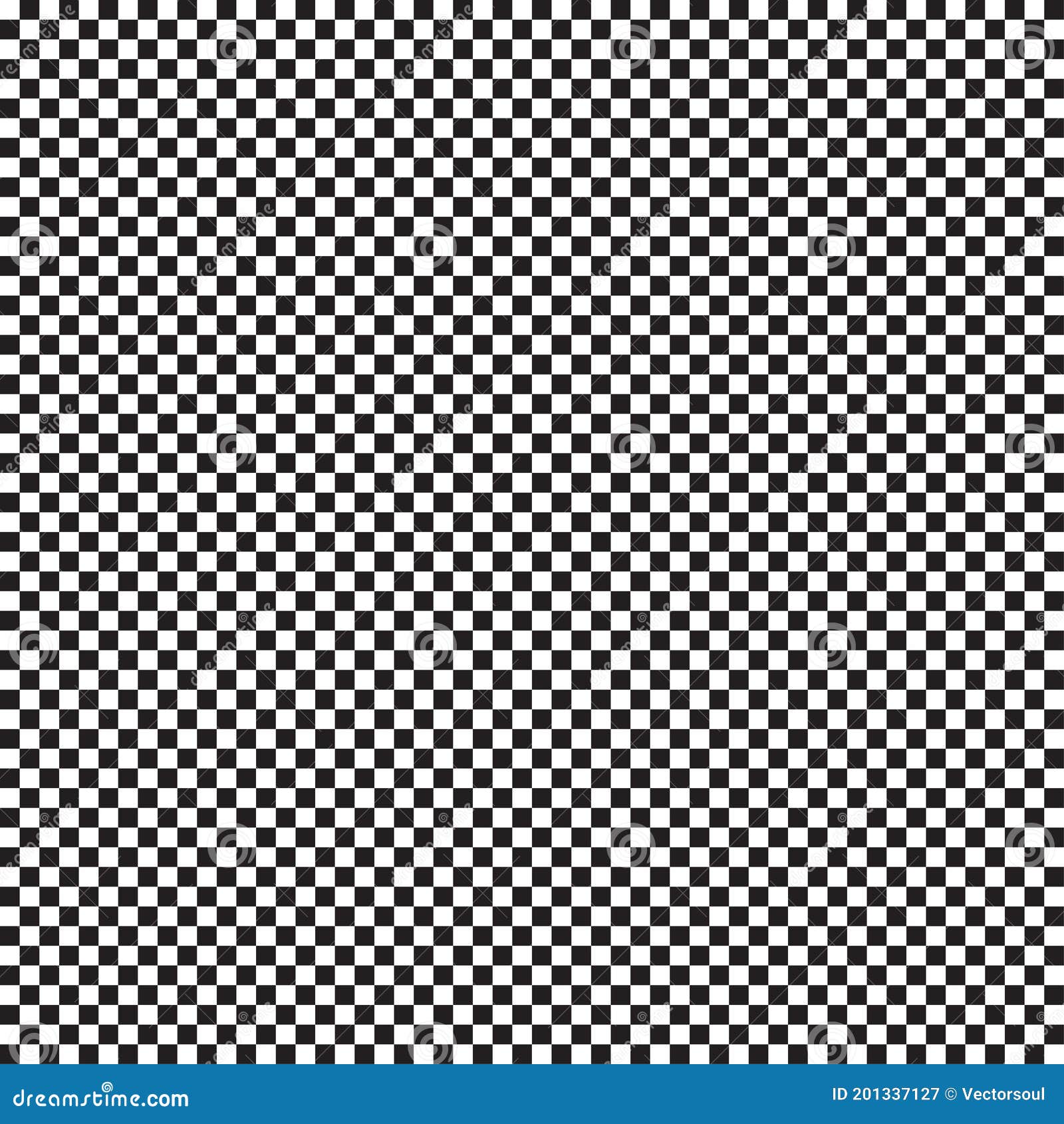 Seamless, Repeatable Checkered, Chequered Squares Pattern and Background. Chessboard, Chess ...