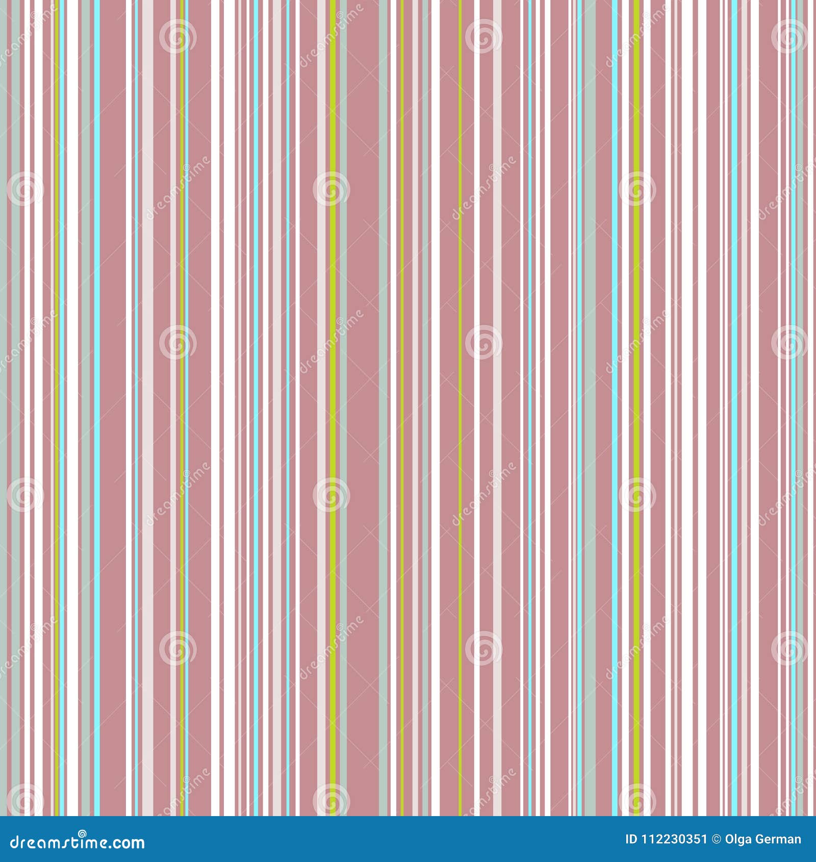 Seamless Repeatable Pattern with Colored Vertical Lines. Stock Vector ...
