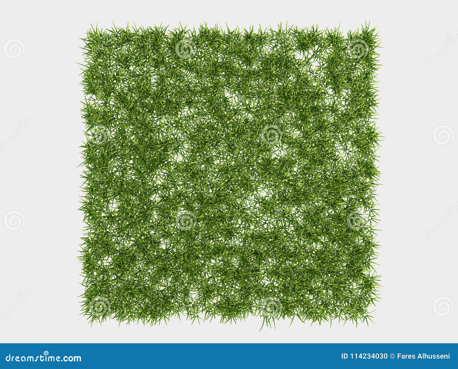 Seamless Repeatable Pattern 3d Rendering of a Grass Patch for Ar Stock ...