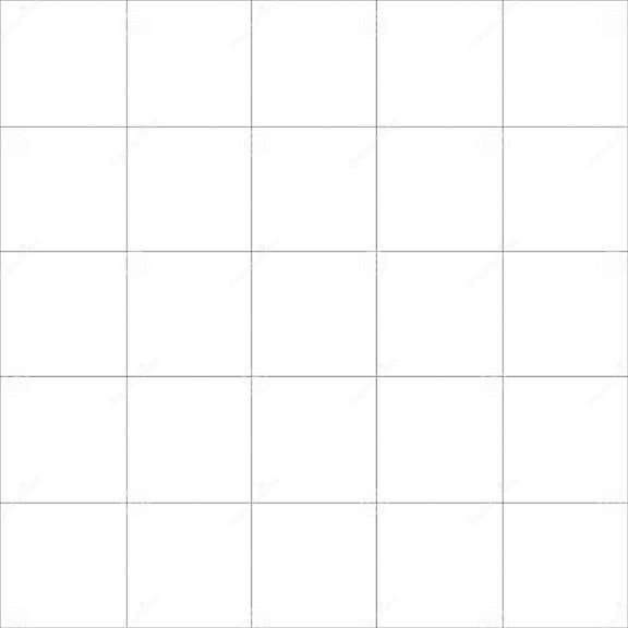 Seamless, Repeatable Squares Grid, Mesh, Graph, Plotting Paper Pattern, Regular Lattice, Grate ...