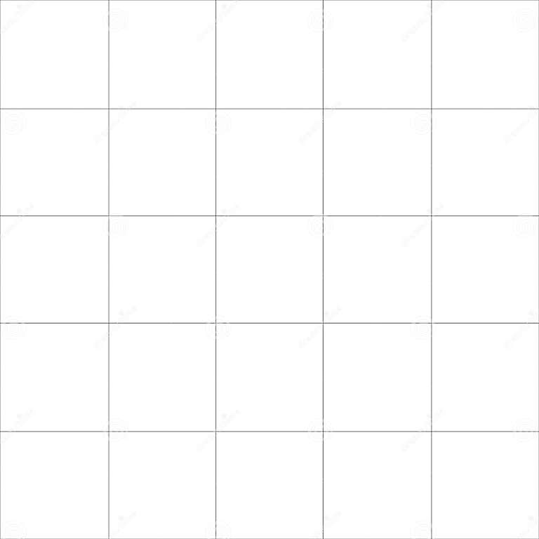 Seamless, Repeatable Squares Grid, Mesh, Graph, Plotting Paper Pattern, Regular Lattice, Grate ...