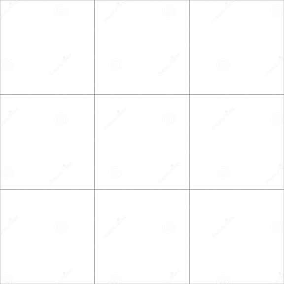 Seamless, Repeatable Squares Grid, Mesh, Graph, Plotting Paper Pattern, Regular Lattice, Grate ...
