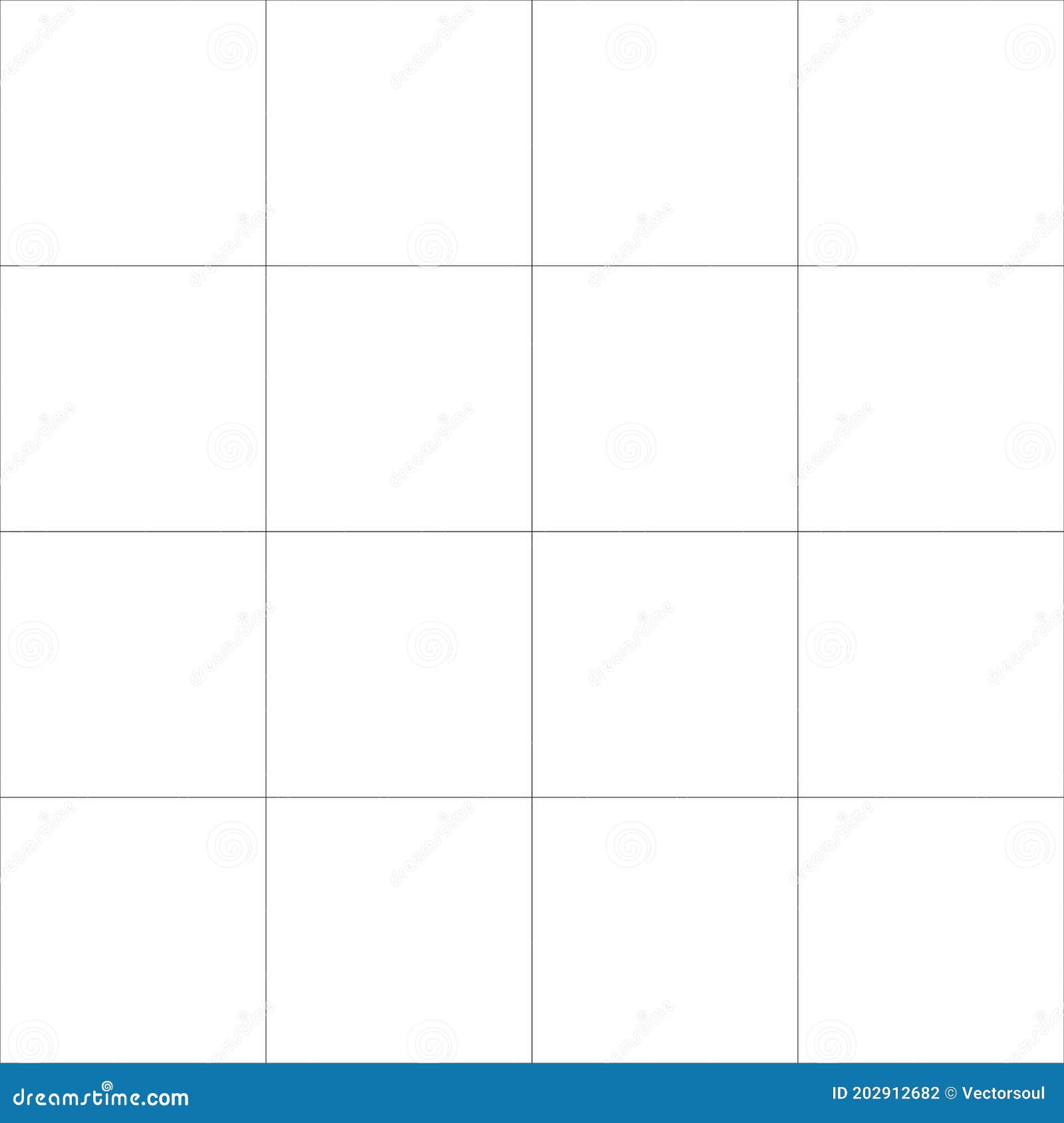 Seamless, Repeatable Squares Grid, Mesh, Graph, Plotting Paper Pattern, Regular Lattice, Grate ...