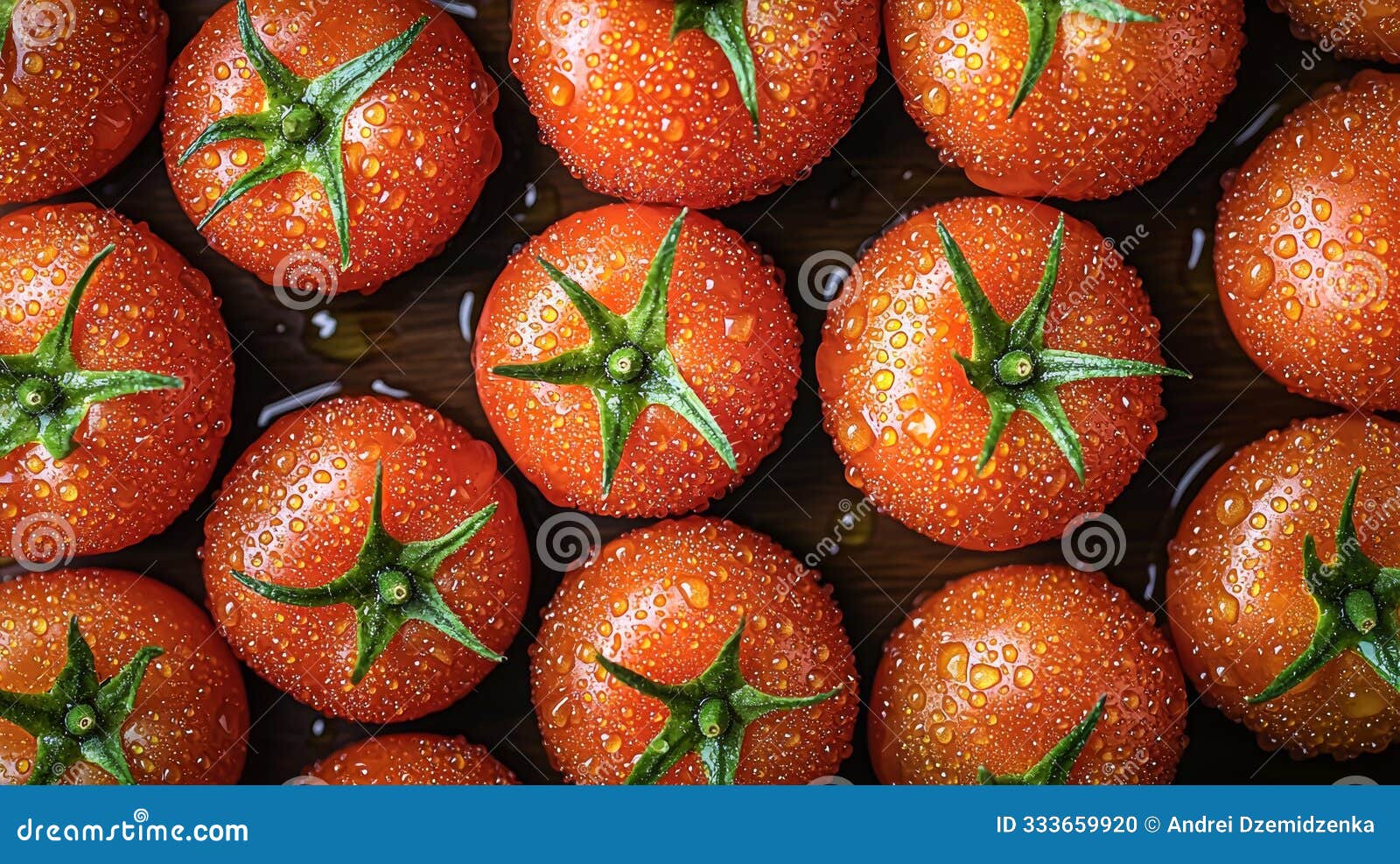A Seamless Repeatable and Tileable Texture Pattern of Fresh Tomatoes ...