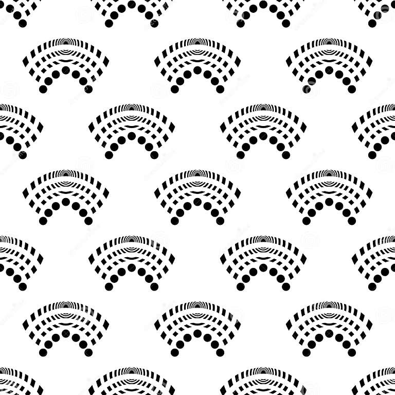 Seamless Repeated Pattern Repeated Geometric Fabric Textile Tile ...