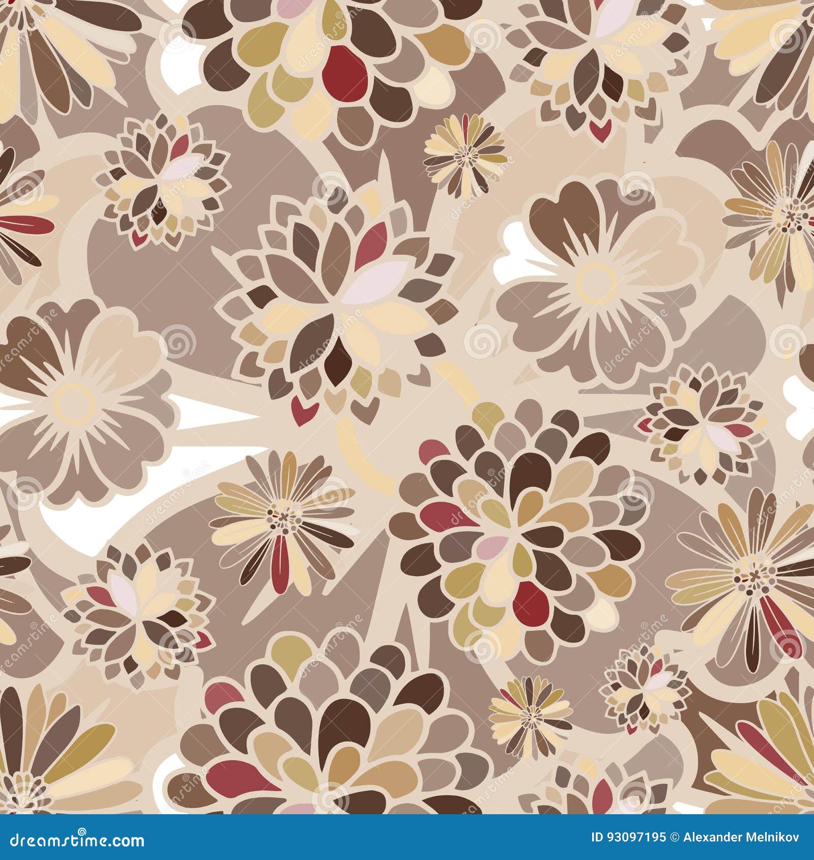 Seamless Repeating Abstract Pattern Stock Vector - Illustration of ...