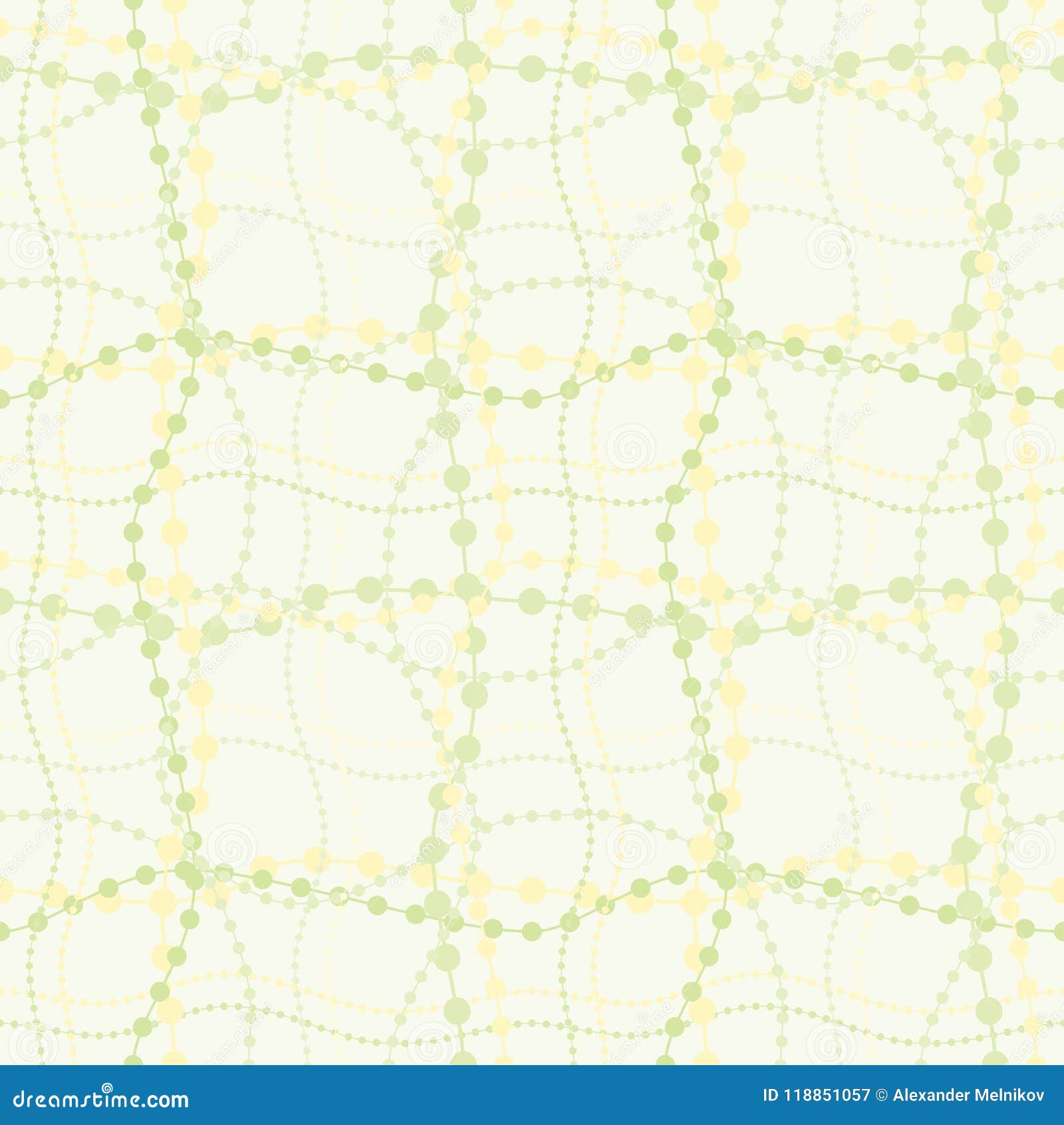 Seamless Repeating Background Simulating Beads on Threads Stock Vector ...