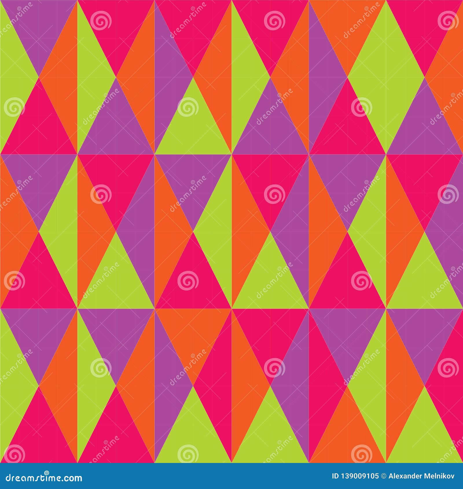 Seamless Repeating Background of Triangles, Squares and Lines Stock ...