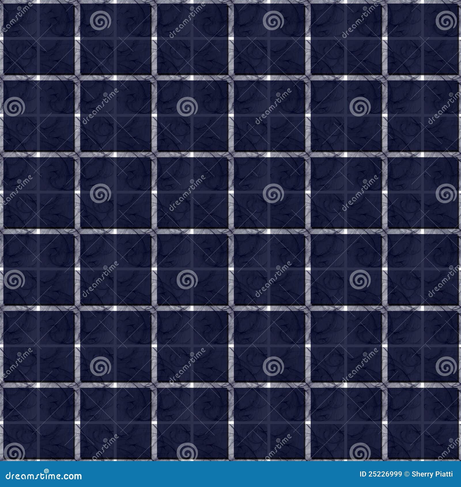 Seamless Repeating Block Pattern in Blues Stock Illustration ...
