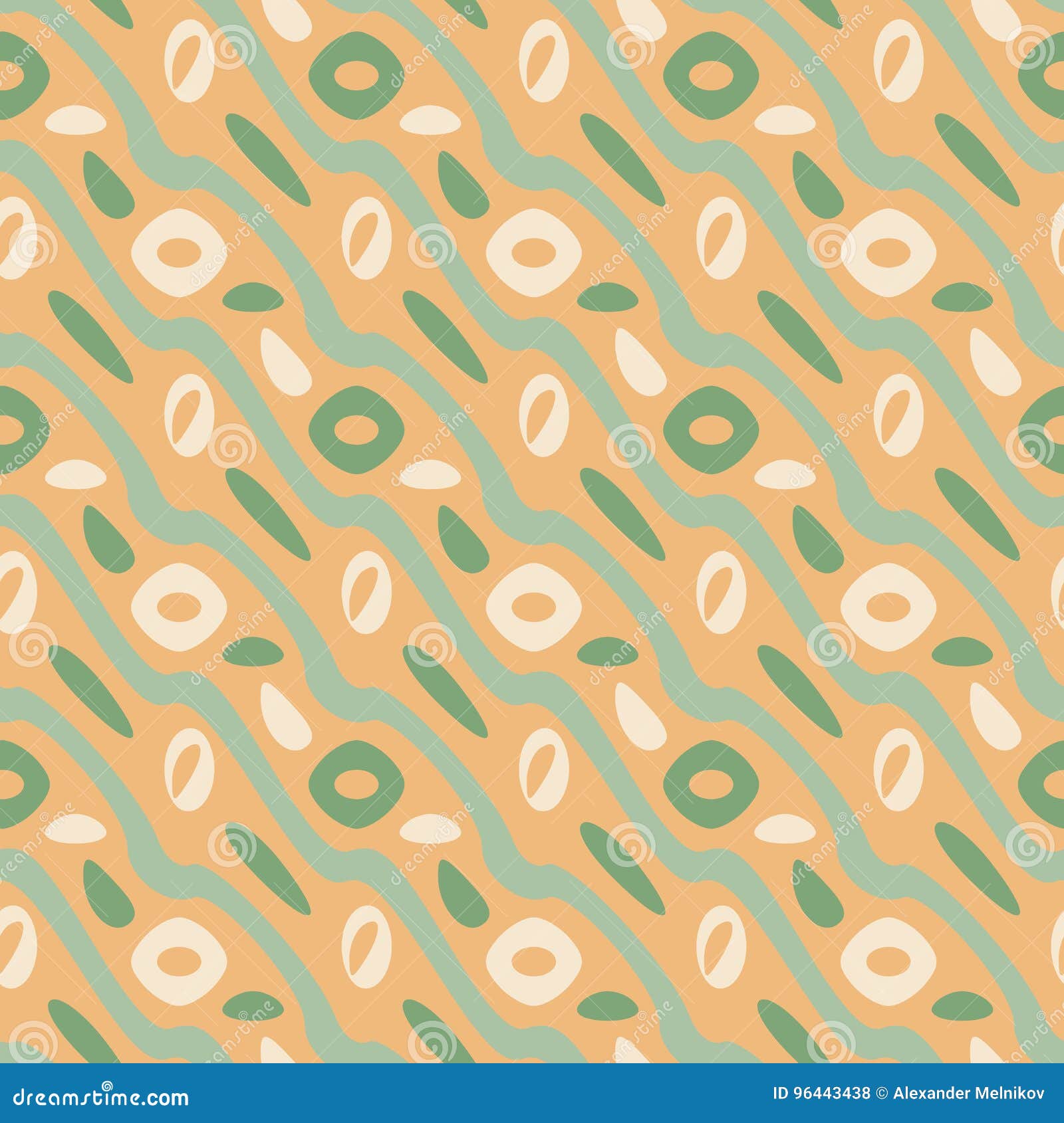 Seamless Repeating Ethnic Pattern Stock Illustration - Illustration of ...