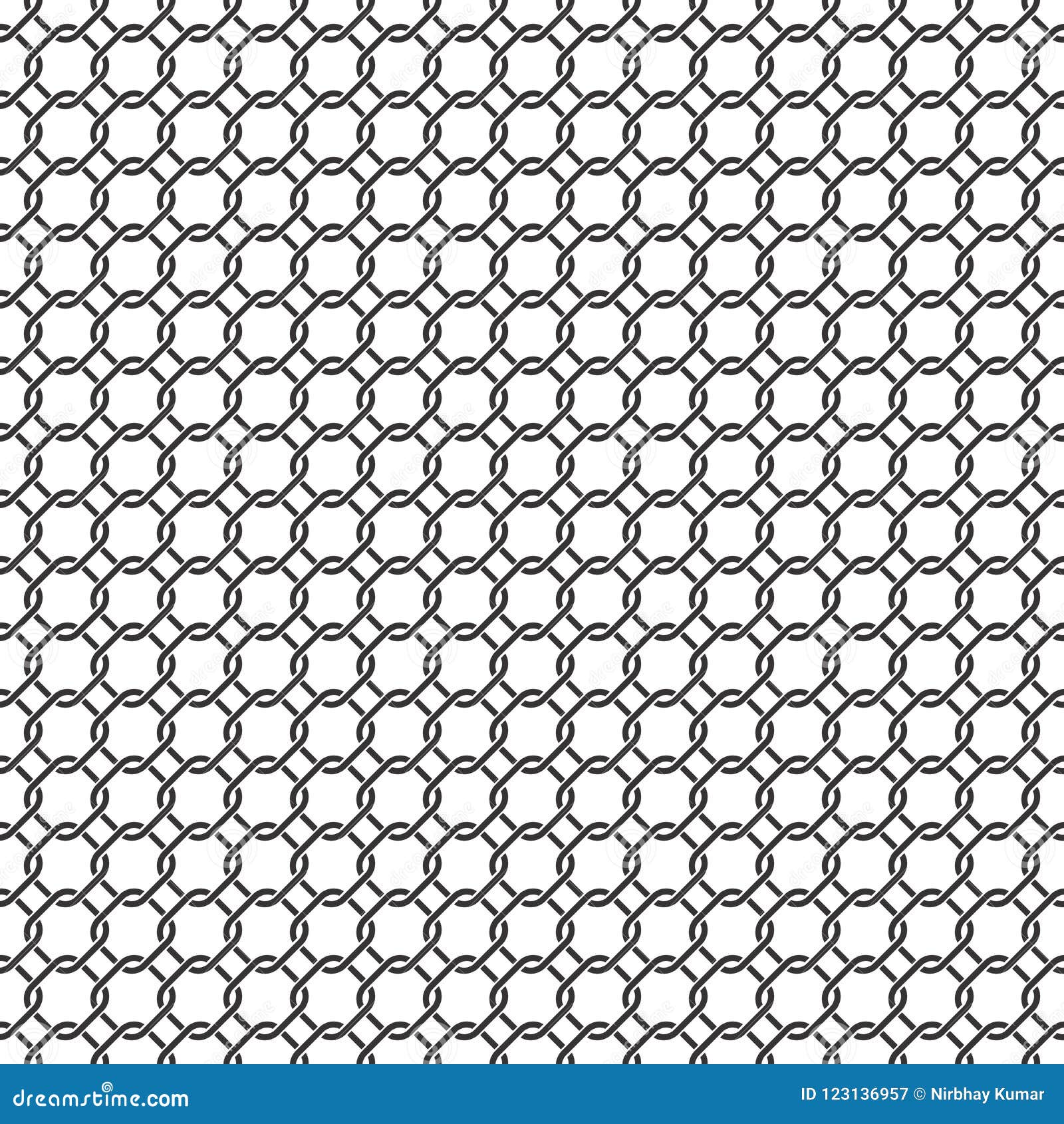 Black and White Seamless Wire Checks Geometrical Pattern Stock Vector ...