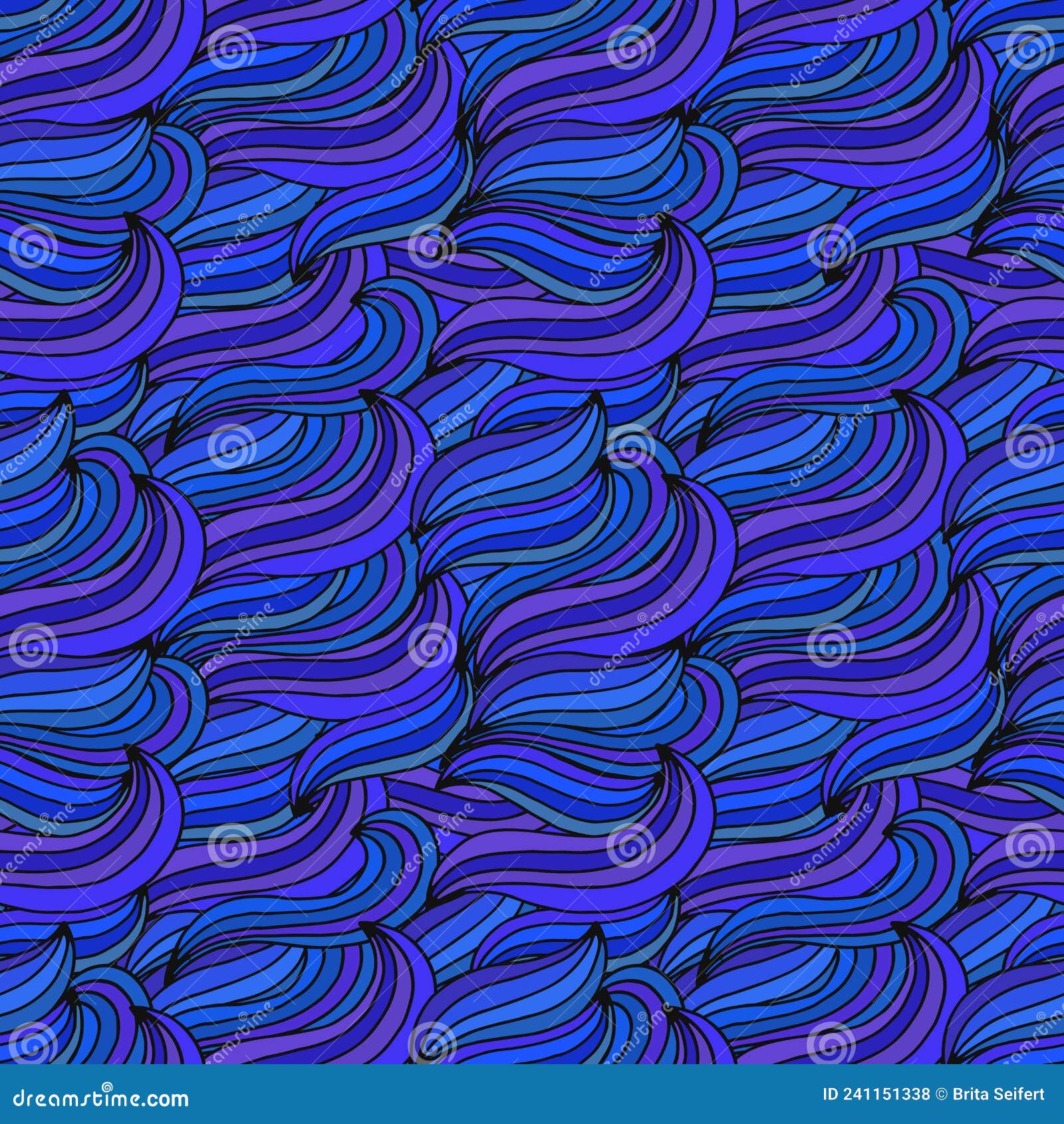 Seamless Repeating Ninety`s Floating Forms Style Pattern. Vintage Retro ...