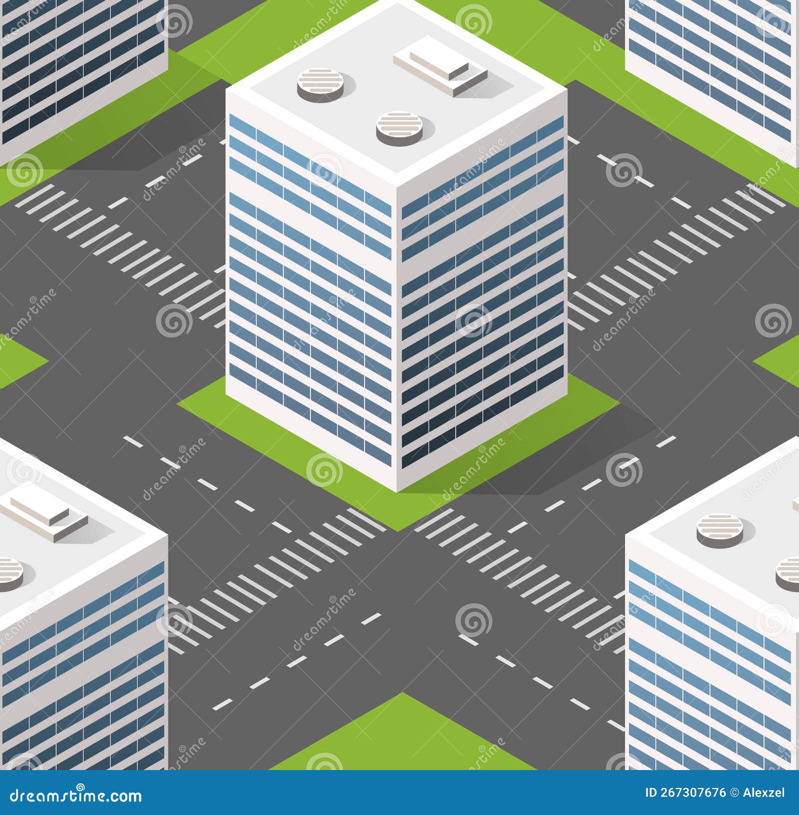 Isometric Architecture Bangkok City Outline. Isometric Infographic With ...