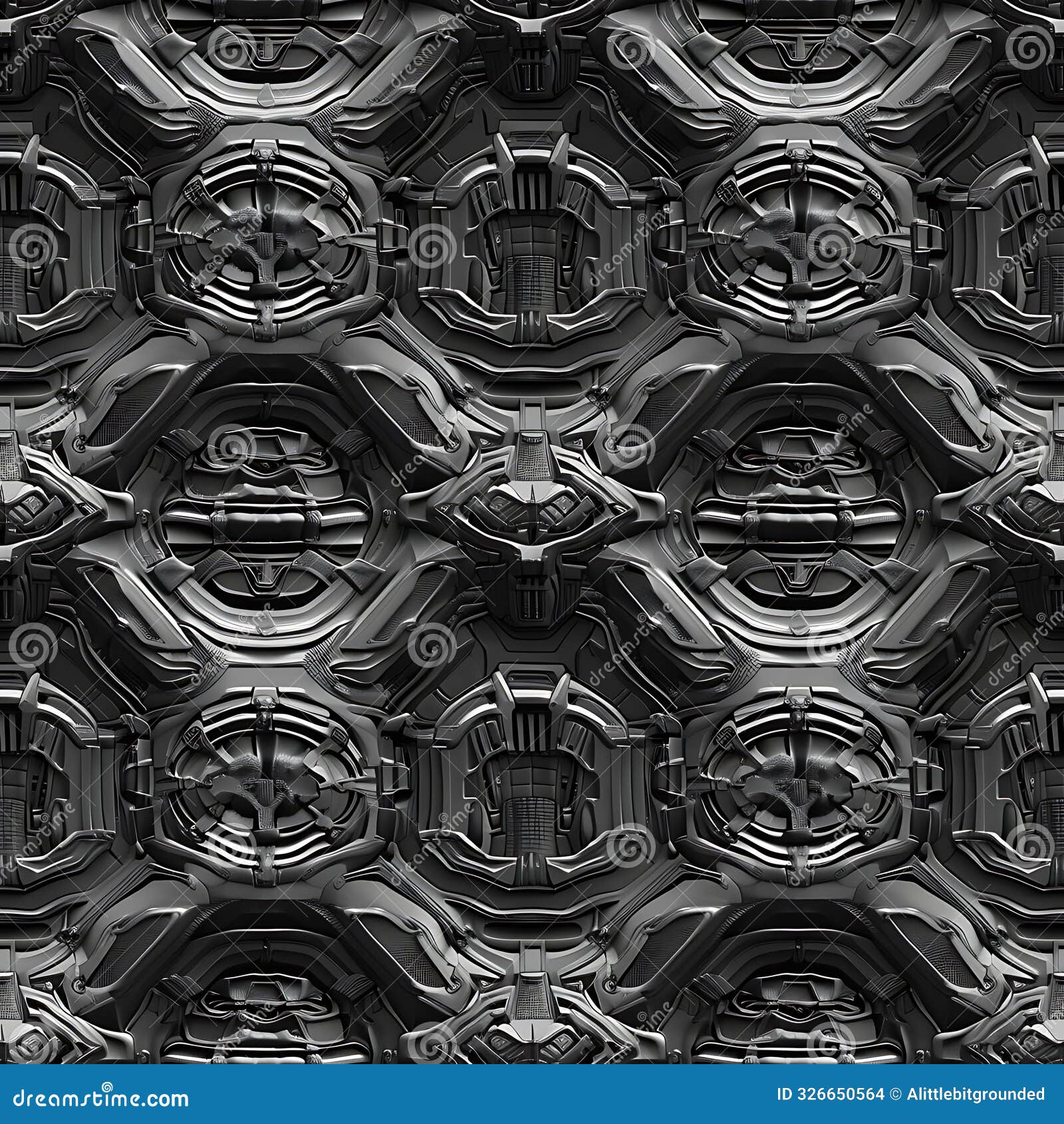 Layered Aged Metal Grating Texture, Repeating Pattern Royalty-Free ...