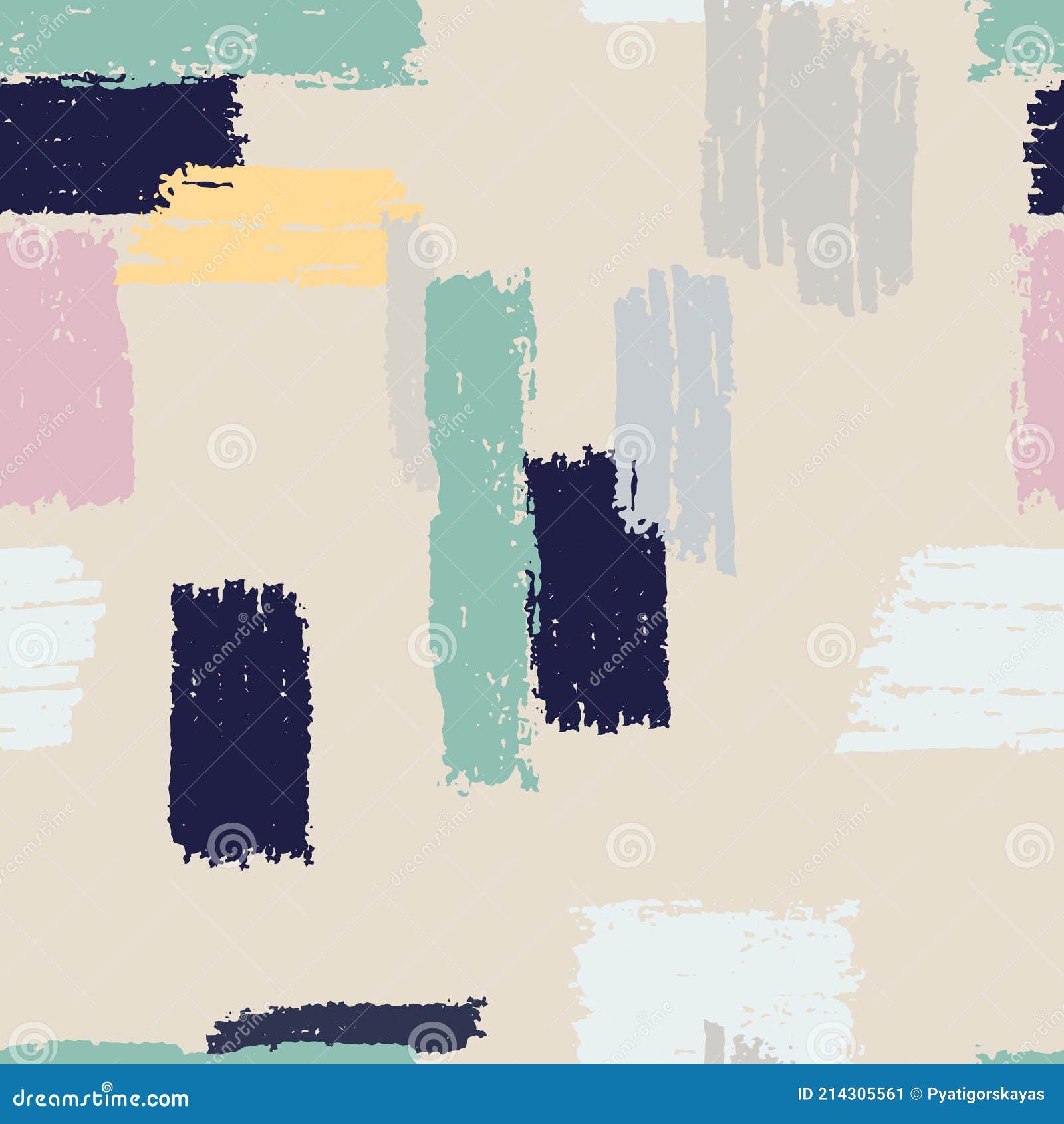 Seamless Repeating Pattern with Multicolored Vertical and Horizontal ...