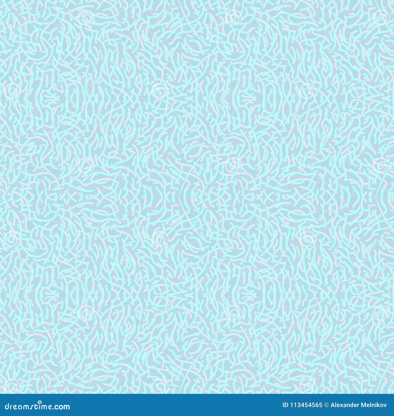 Seamless Repeating Pattern of Small Wave Lines Stock Vector ...