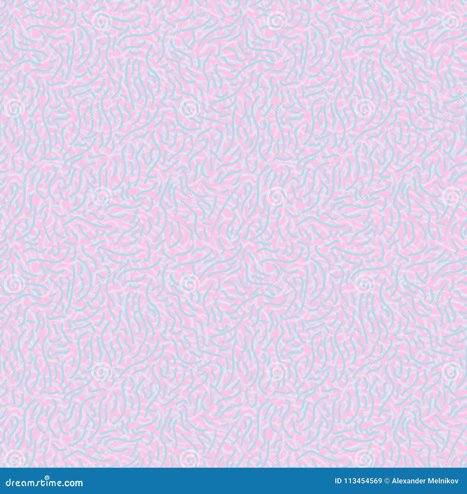 Seamless Repeating Pattern of Small Wave Lines Stock Vector ...