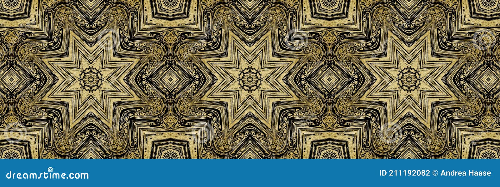 Seamless Repeating Pattern Tile Gold Stock Photo - Image of ...