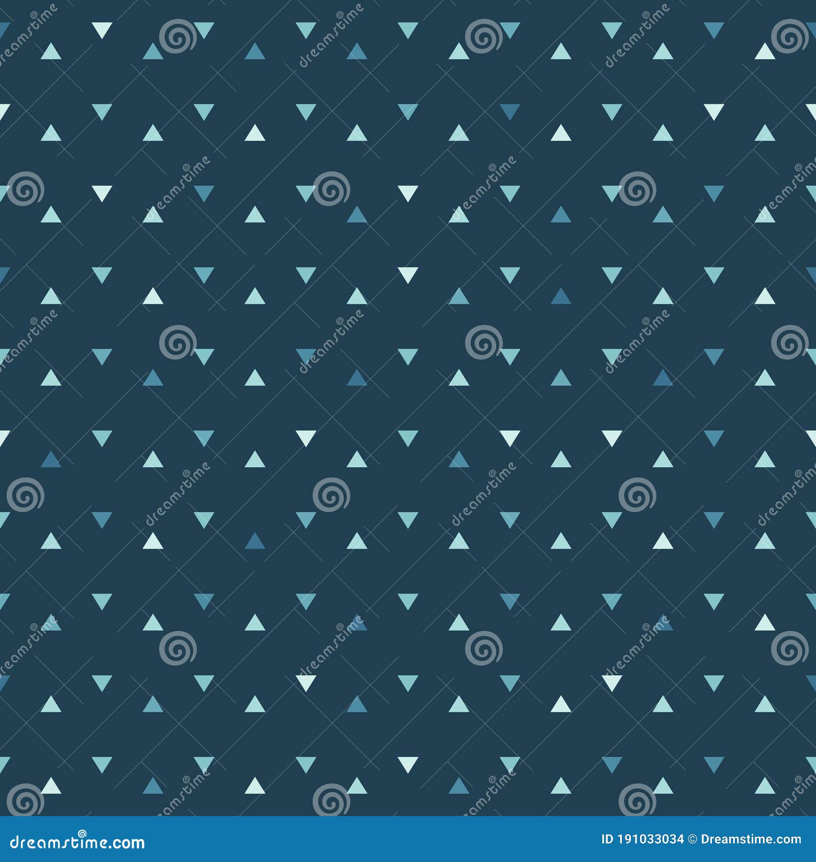 Seamless Repeating Pattern of Triangles Stock Illustration ...