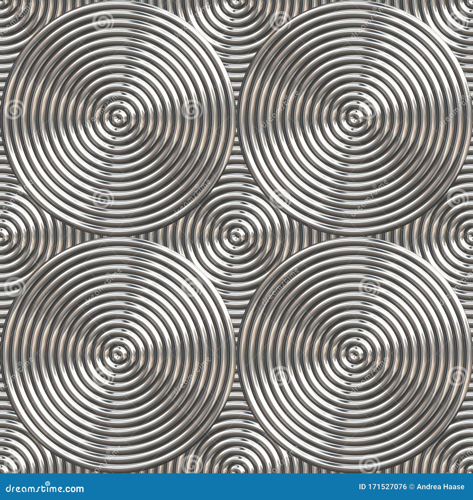 Seamless Repeating Silver Metal Pattern Tile Stock Photo - Image of ...