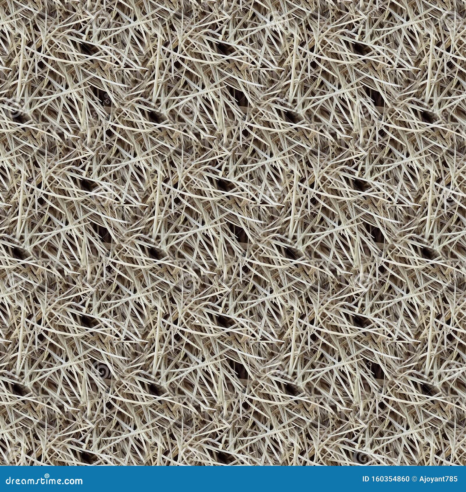 Dry Patch of Grass Blades Seamless Pattern Stock Photo - Image of ...