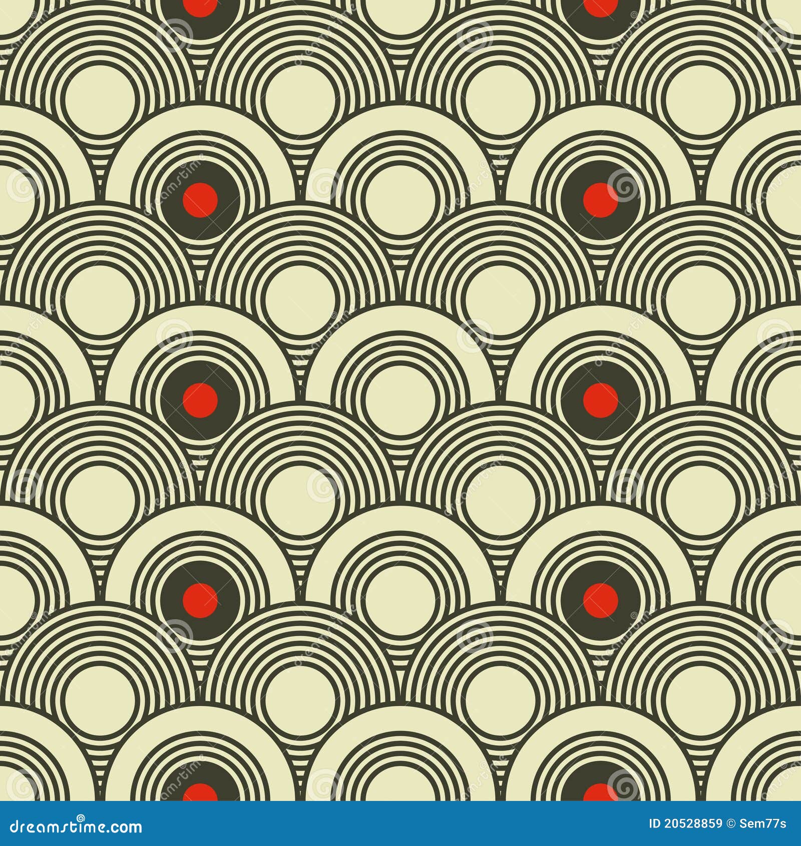 Seamless retro background stock illustration. Illustration of abstract ...