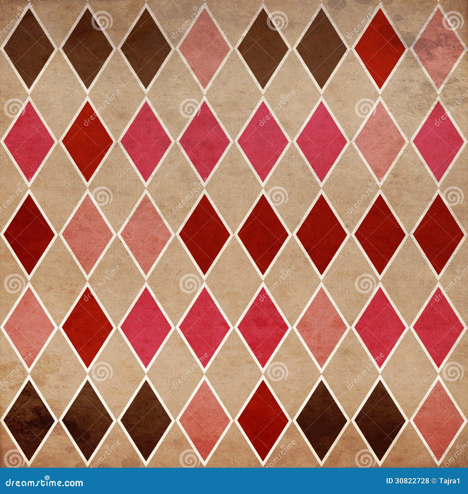 Retro Harlequin Background Vector Illustration | CartoonDealer.com ...