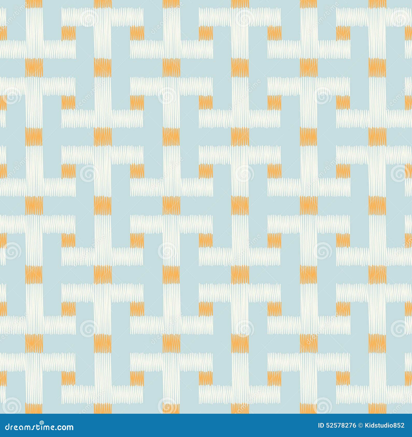 Seamless Retro Geometric Pattern Stock Vector - Illustration of ...