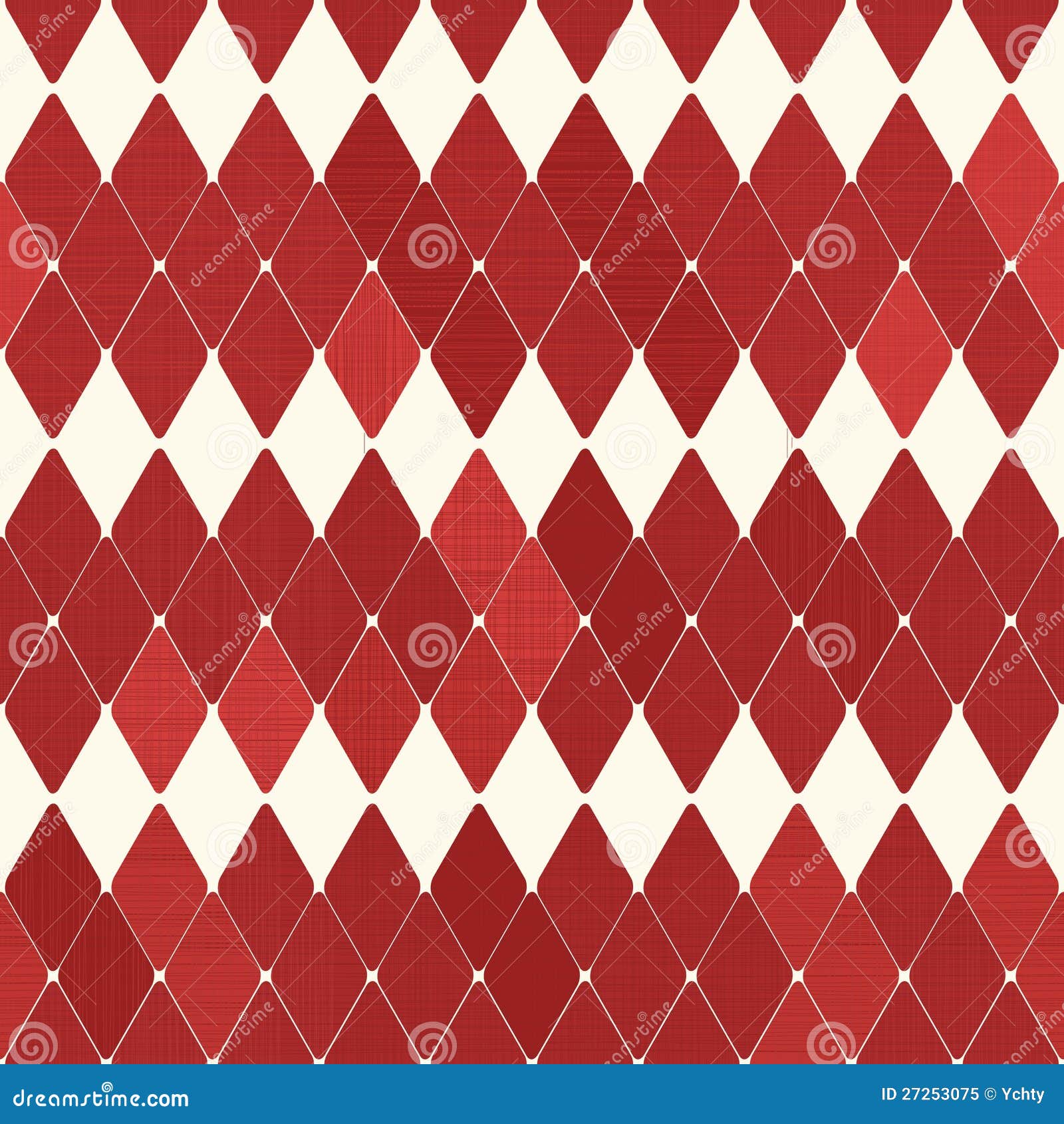 Seamless Retro Harlequin Pattern Stock Vector - Illustration of brown ...