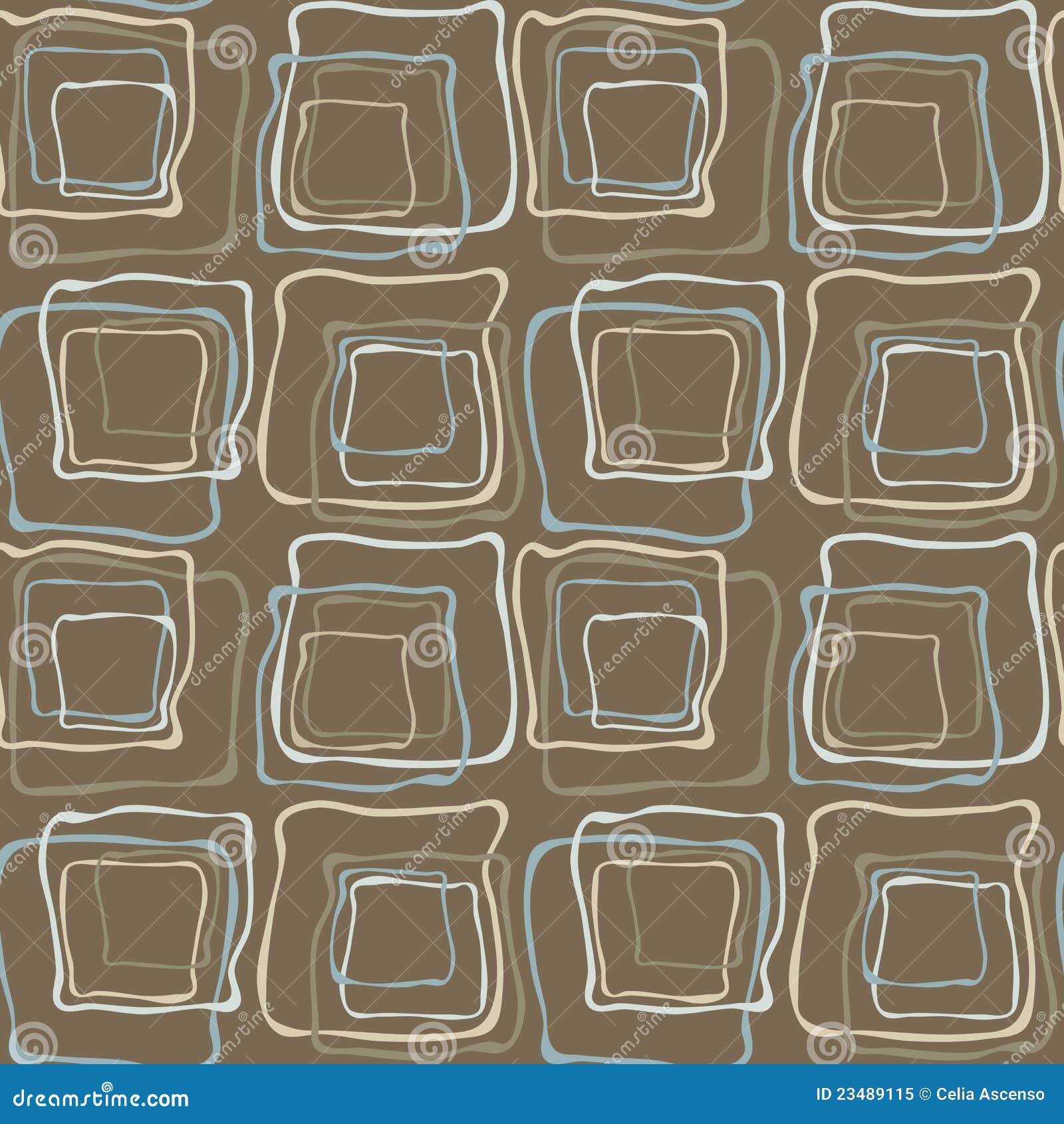 Seamless Retro Irregular Squares Royalty-Free Stock Photo ...