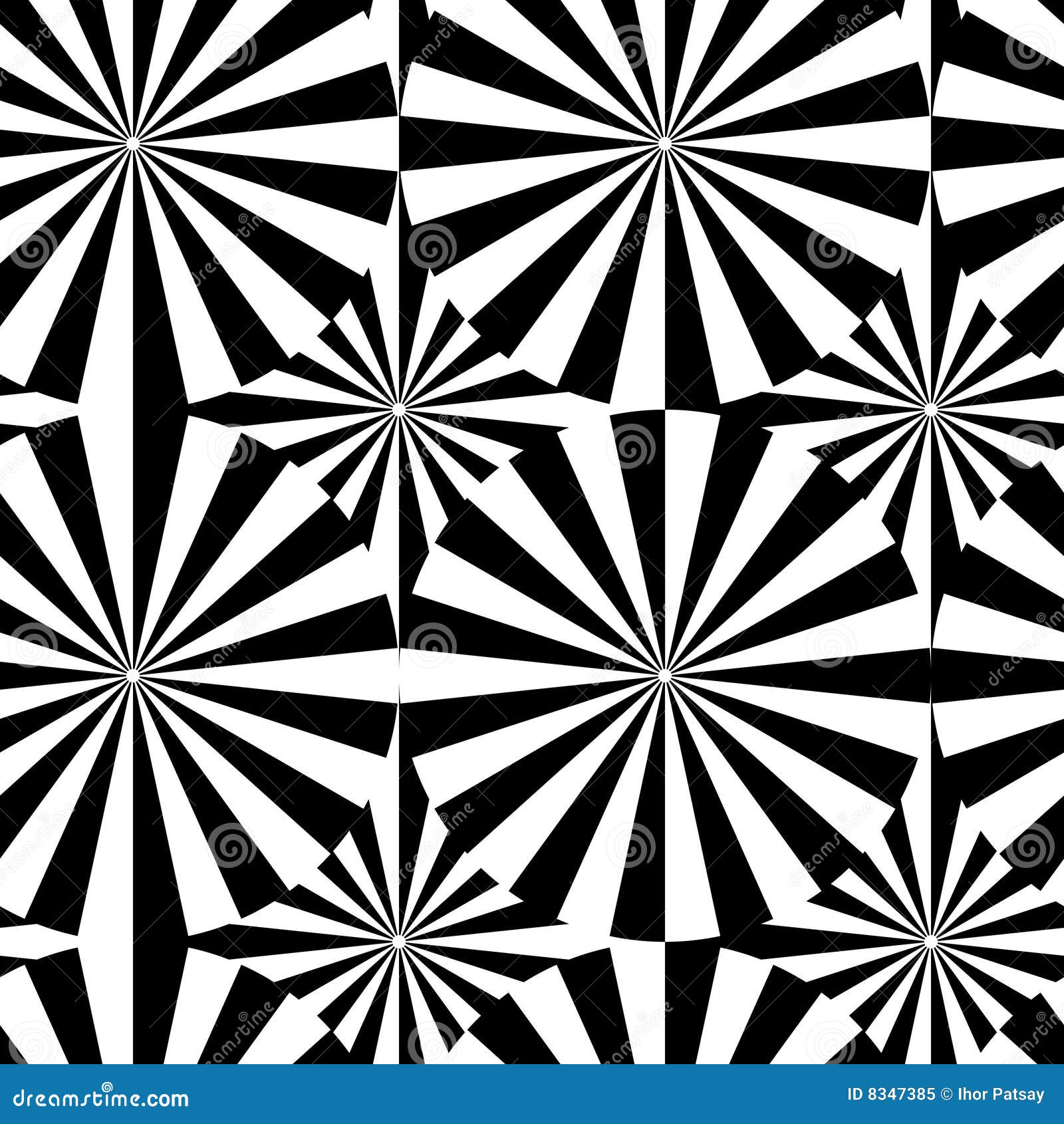 Seamless retro pattern stock vector. Illustration of collection - 8347385