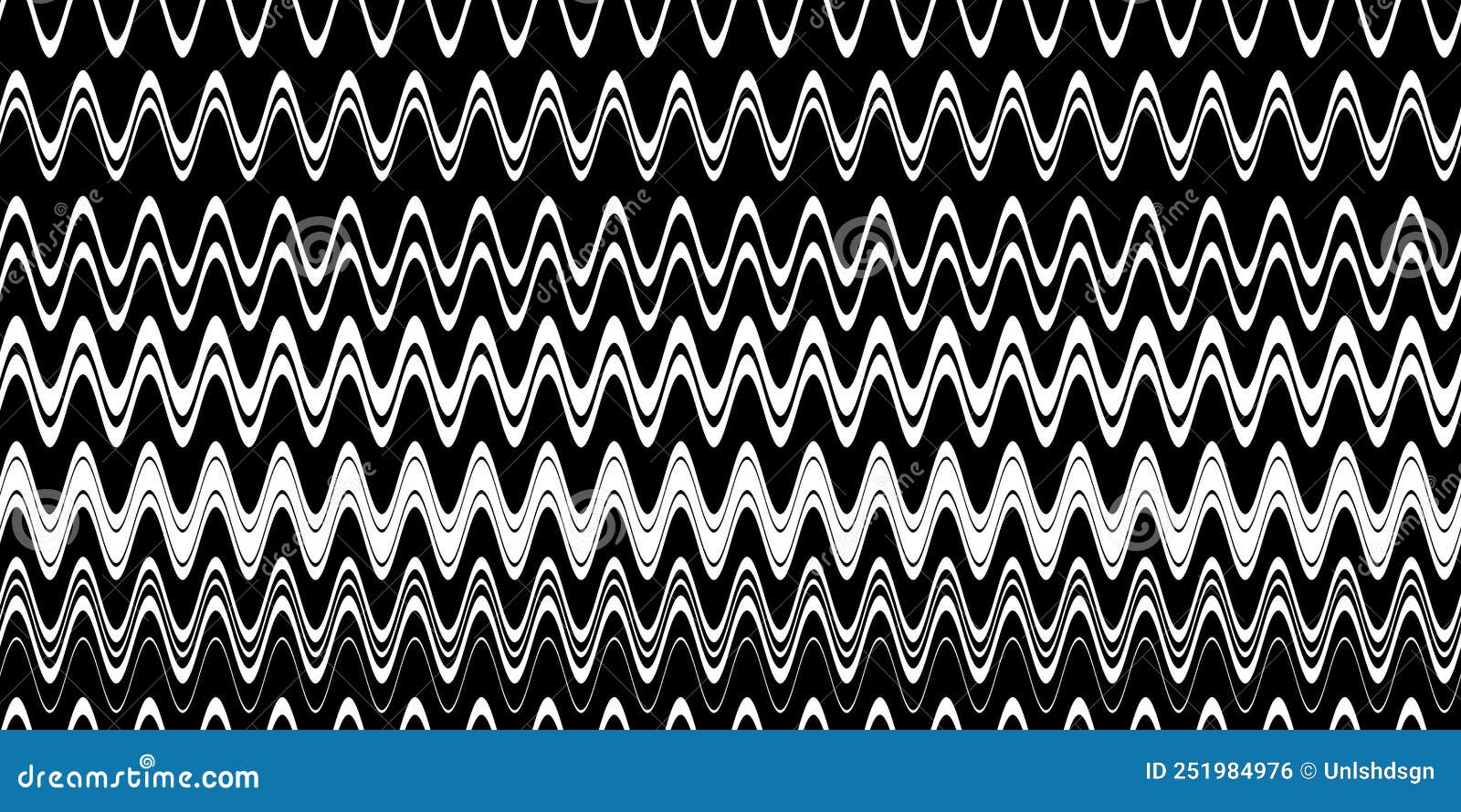 Tileable Horizontal Winter Background Vector. Snowy Ground With Pine ...