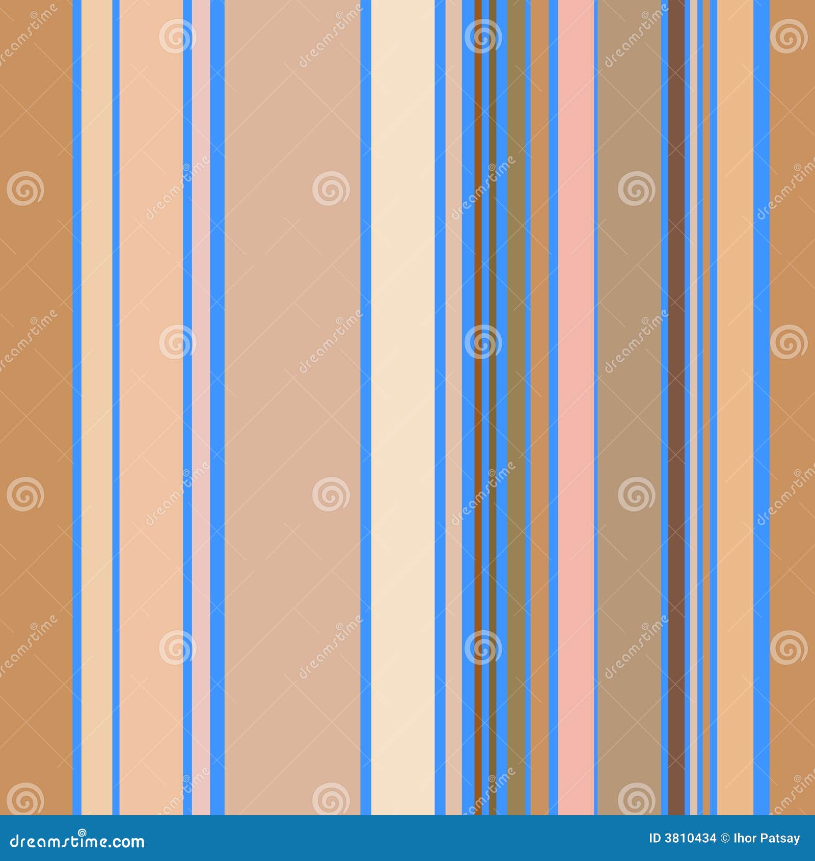 Seamless Retro Wallpaper Picture. Image: 3810434