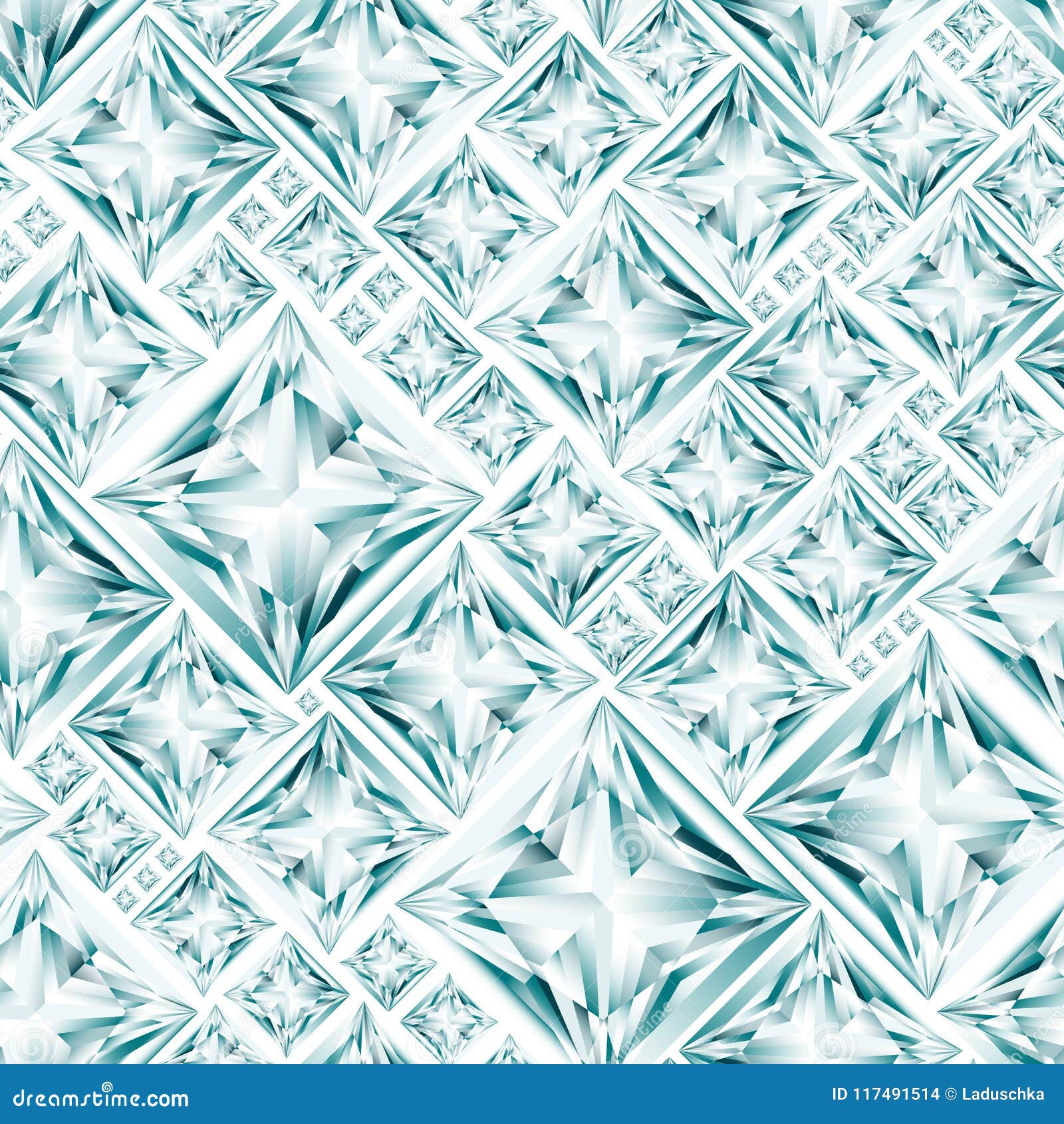 Rhombus Diamond Pattern Cartoon Vector | CartoonDealer.com #75893615