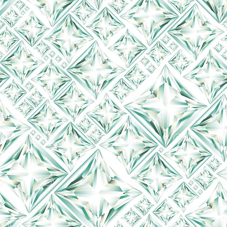 Seamless Rhombus Diamond Pattern Stock Illustration - Illustration of ...