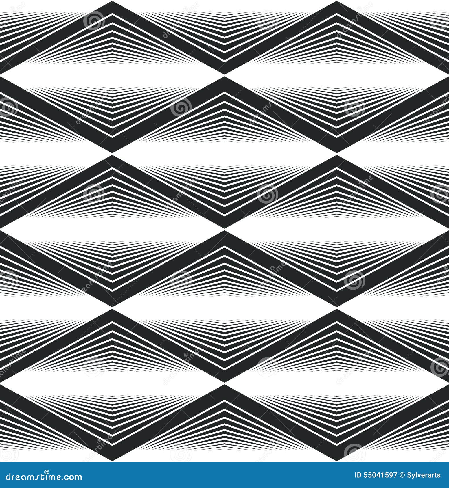 Seamless Rhombus Pattern, Abstract Geometric Background Stock Vector ...