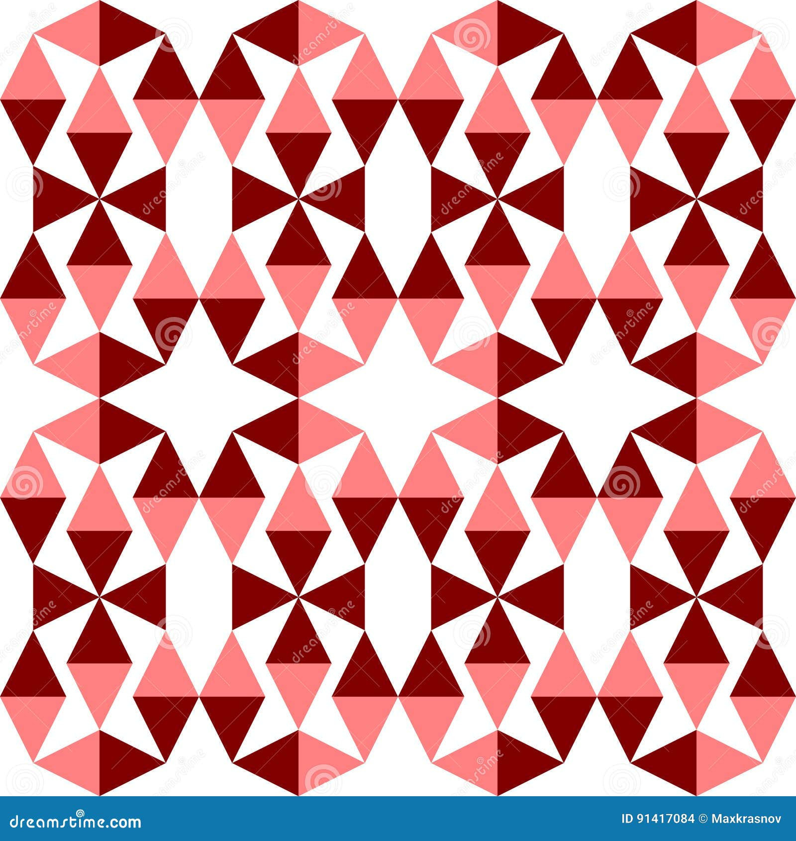 Seamless Rhombus Pattern stock vector. Illustration of elegant - 91417084