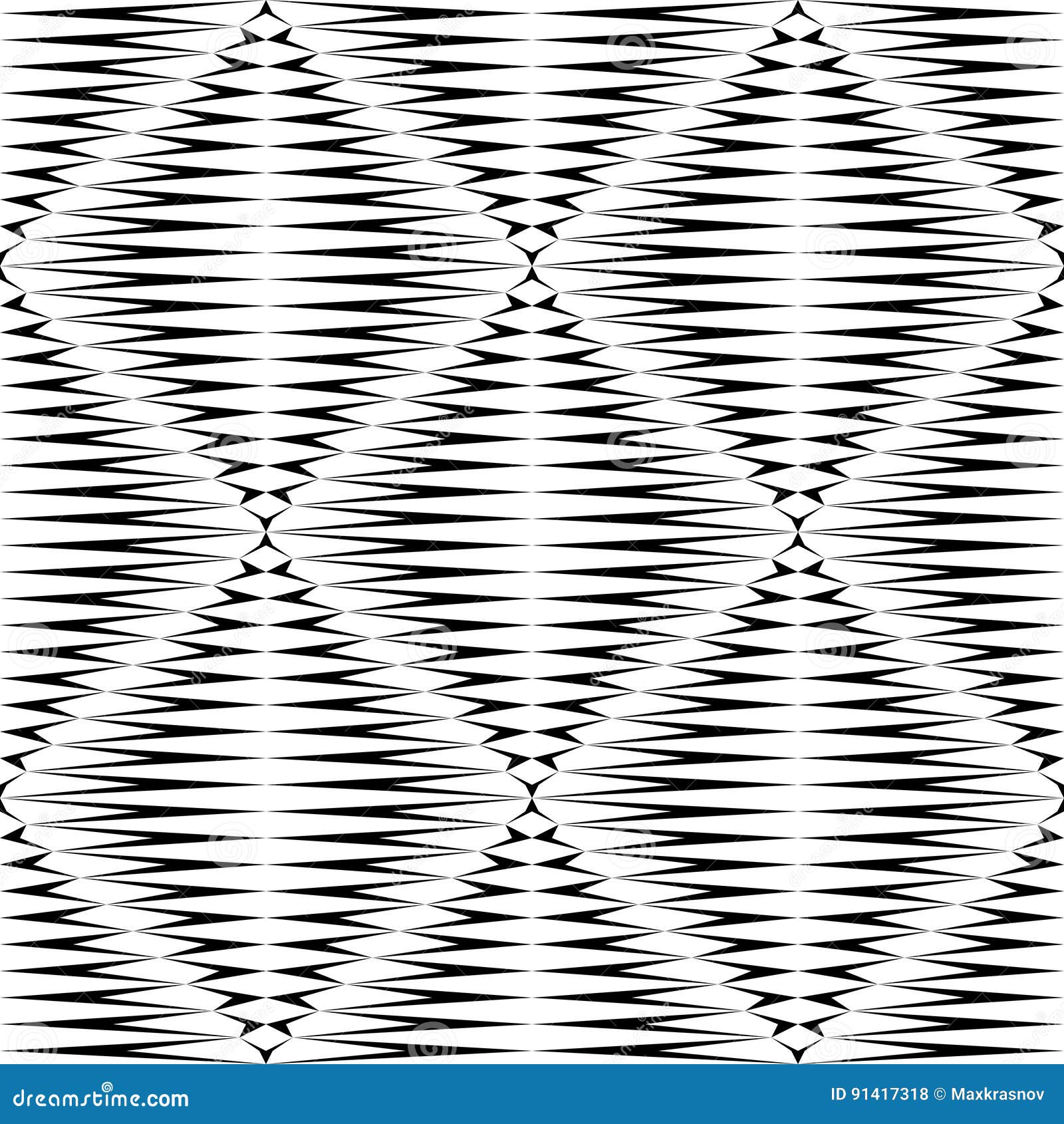 Seamless Rhombus Pattern stock vector. Illustration of minimal - 91417318