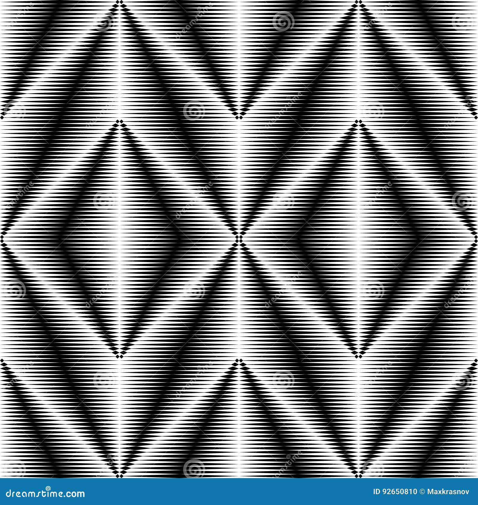 Seamless Rhombus Pattern stock vector. Illustration of fabric - 92650810