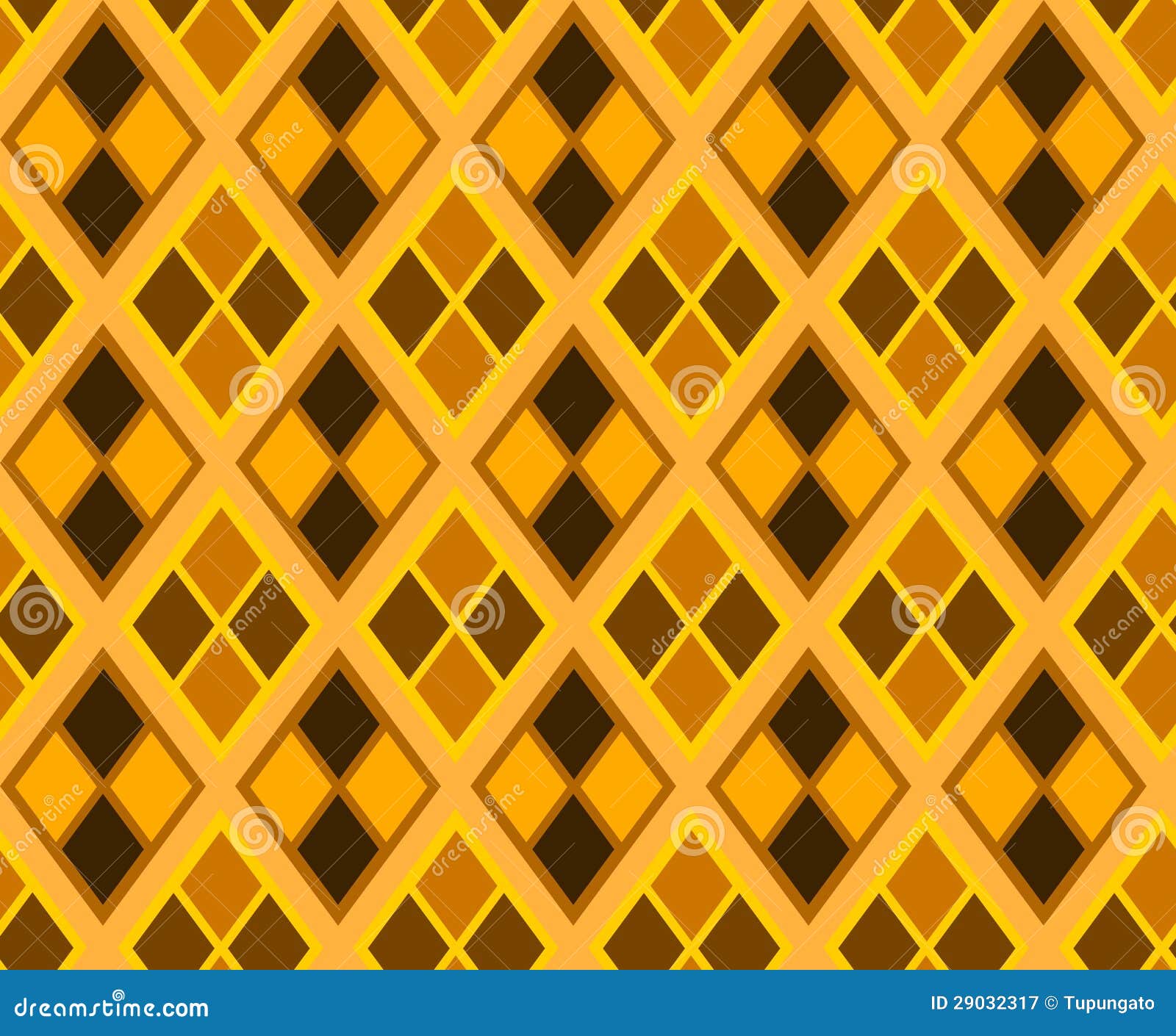 Seamless Rhombus Texture Cartoon Vector | CartoonDealer.com #29032317